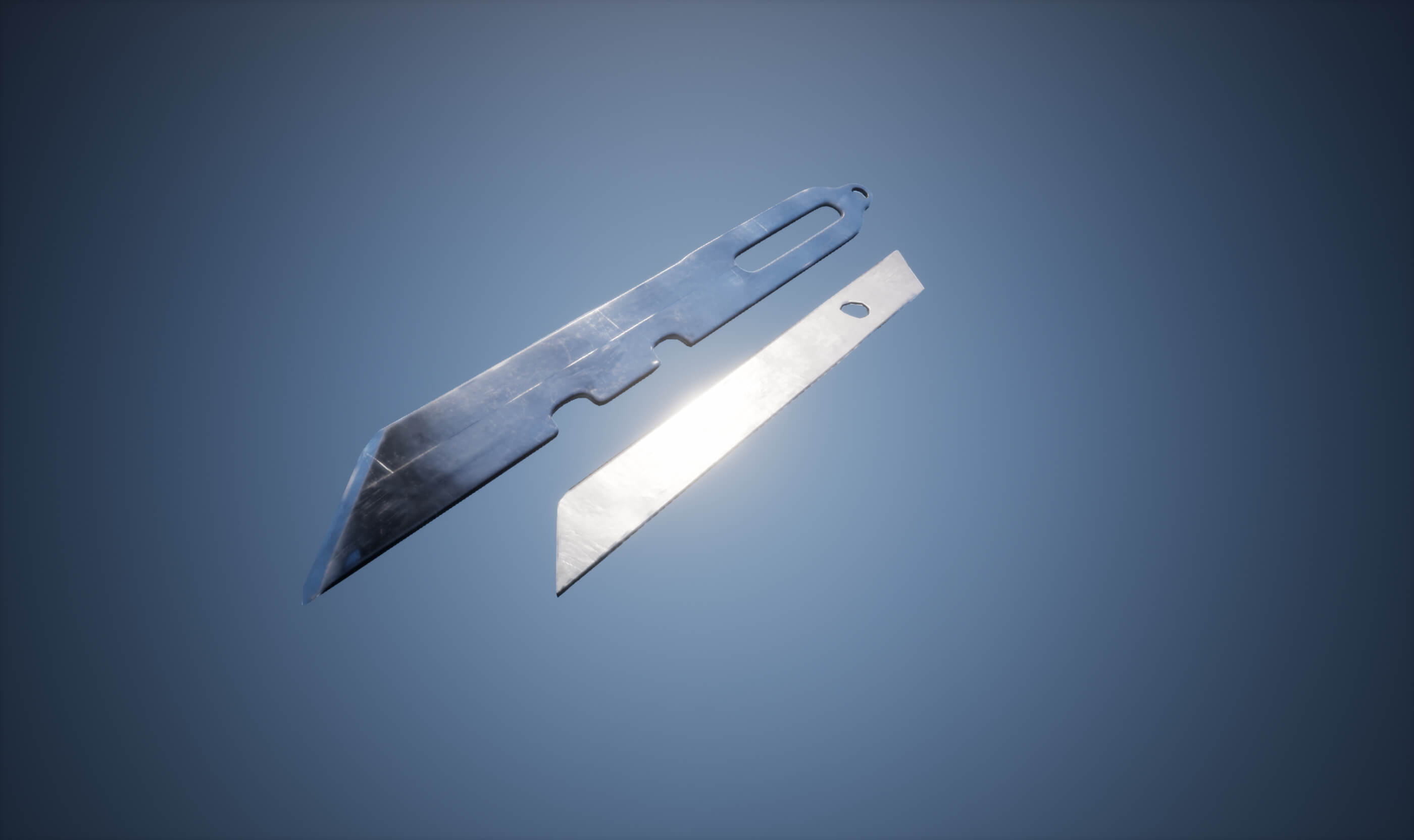 Cutter Blade Set - 3D Model by chhatrashal