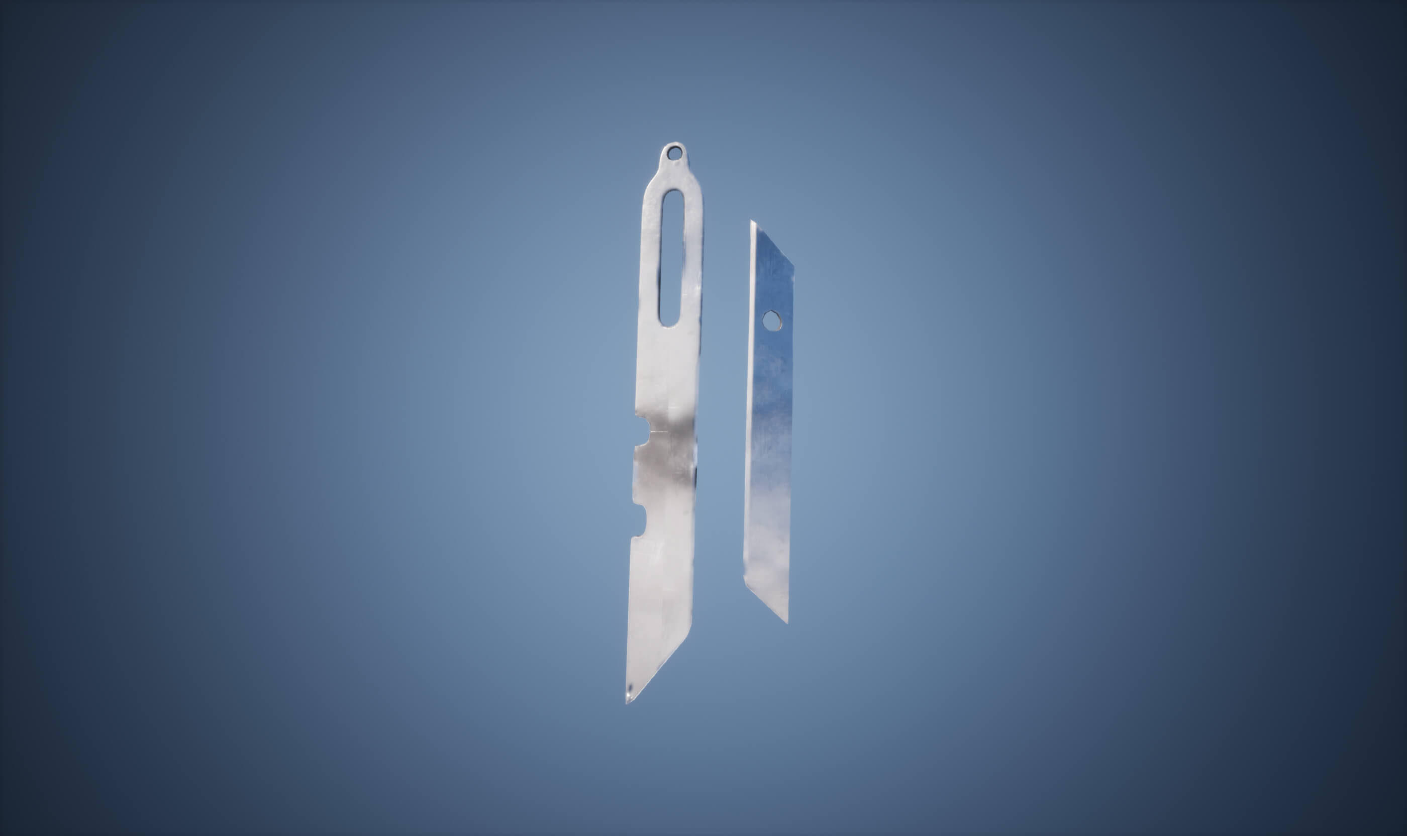 Cutter Blade Set - 3D Model by chhatrashal