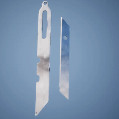 Cutter Blade Set - 3D Model by chhatrashal