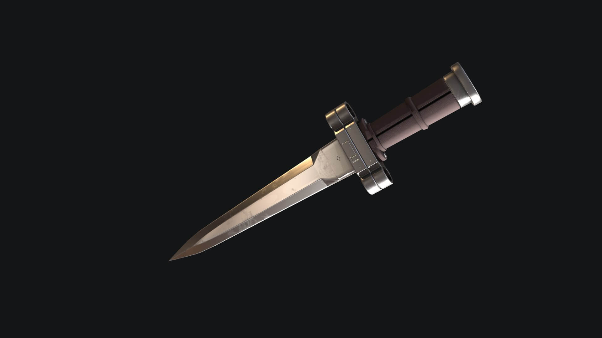 Dagger - 3D Model by chhatrashal