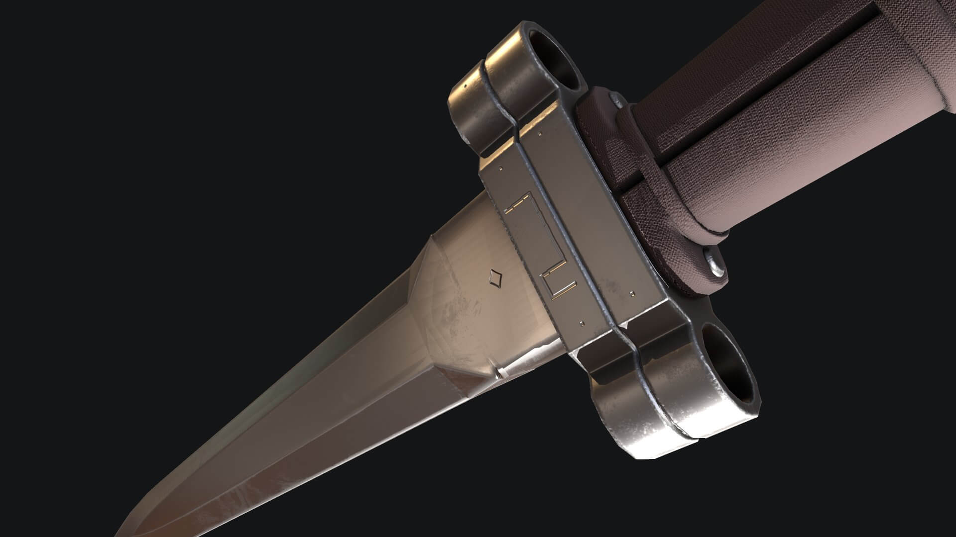 Dagger - 3D Model by chhatrashal