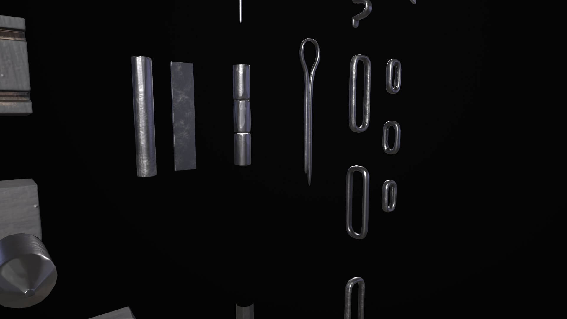 Door Modular Kit A - 3D Model by chhatrashal