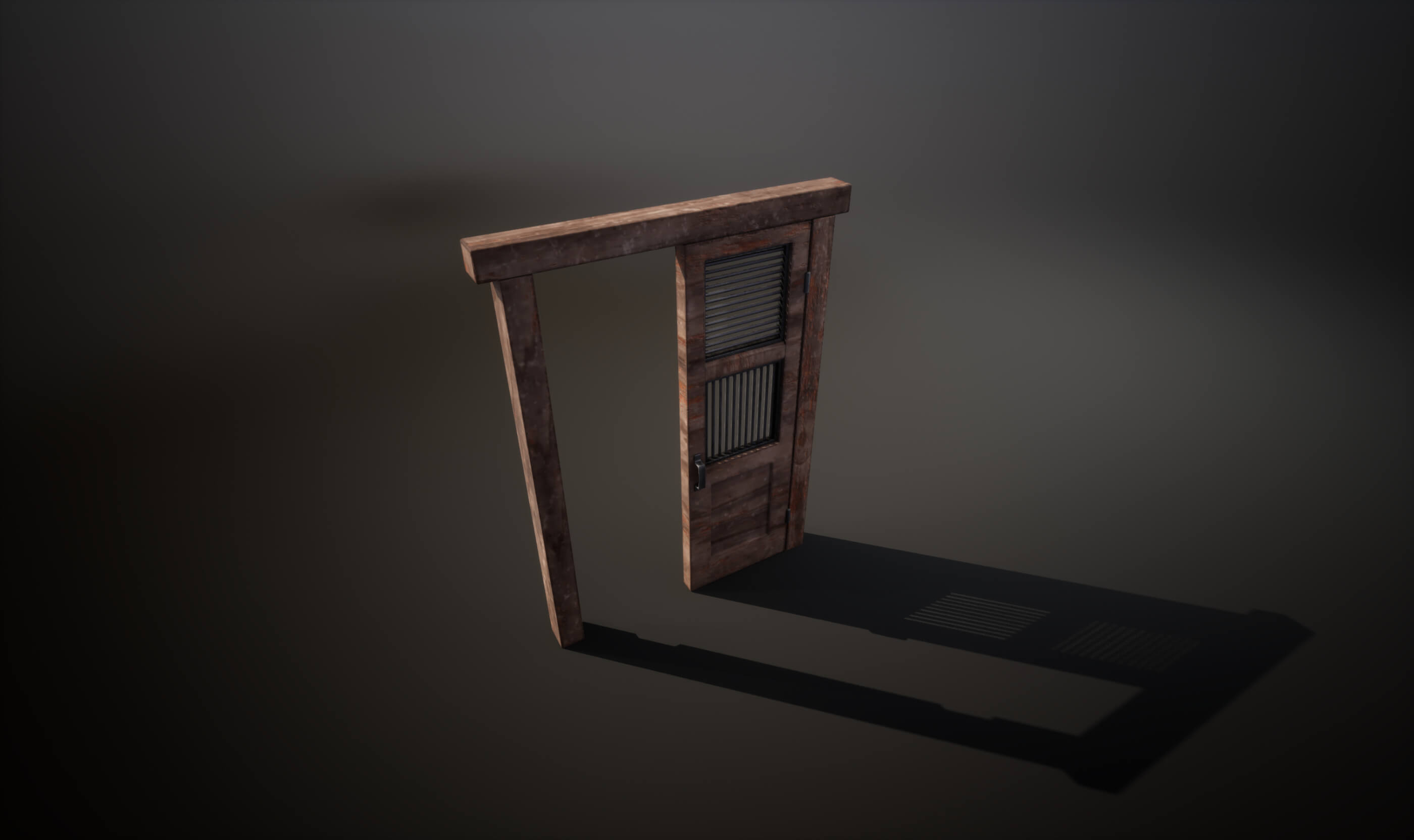 Door Wooden C - 3D Model by chhatrashal