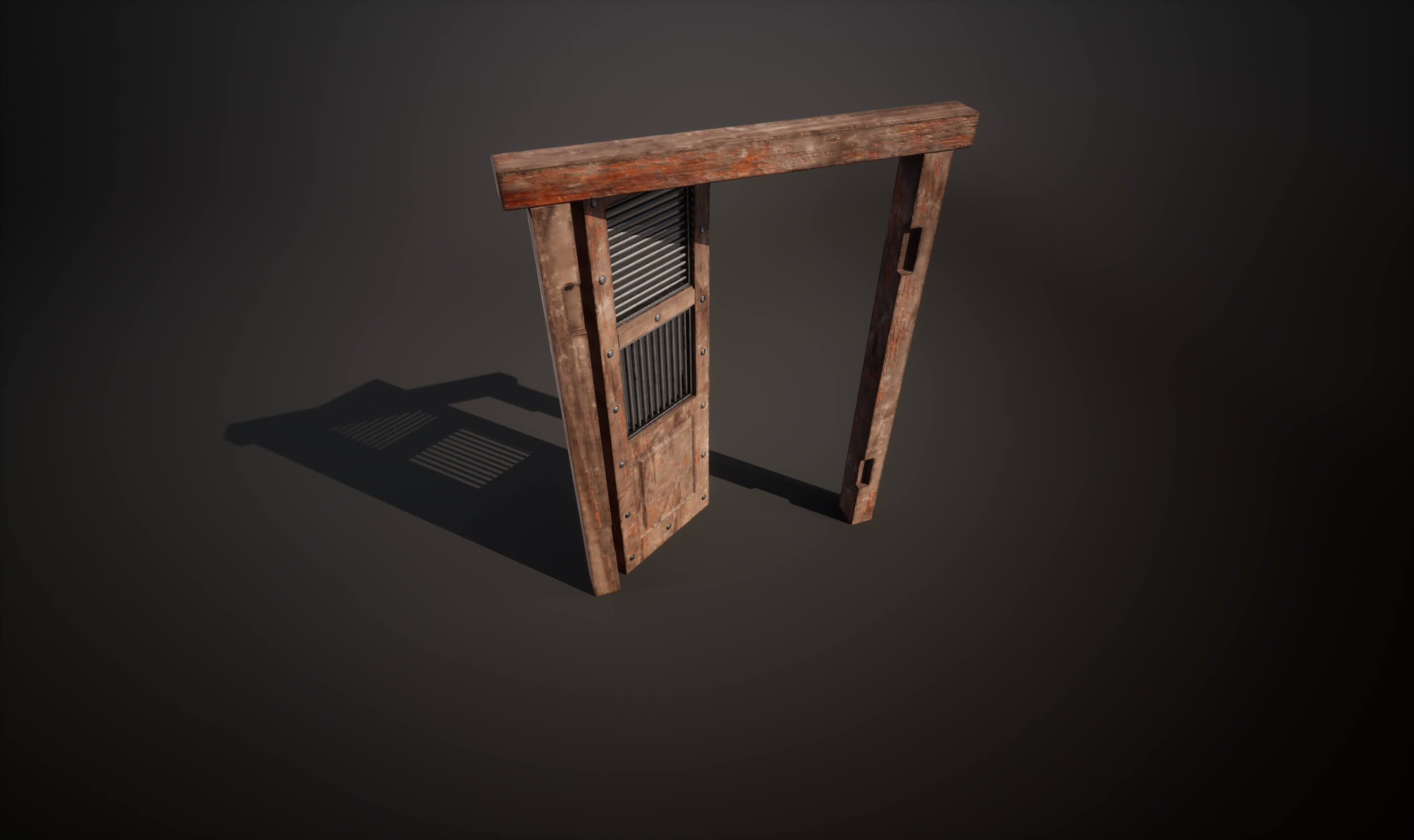 Door Wooden C - 3D Model by chhatrashal