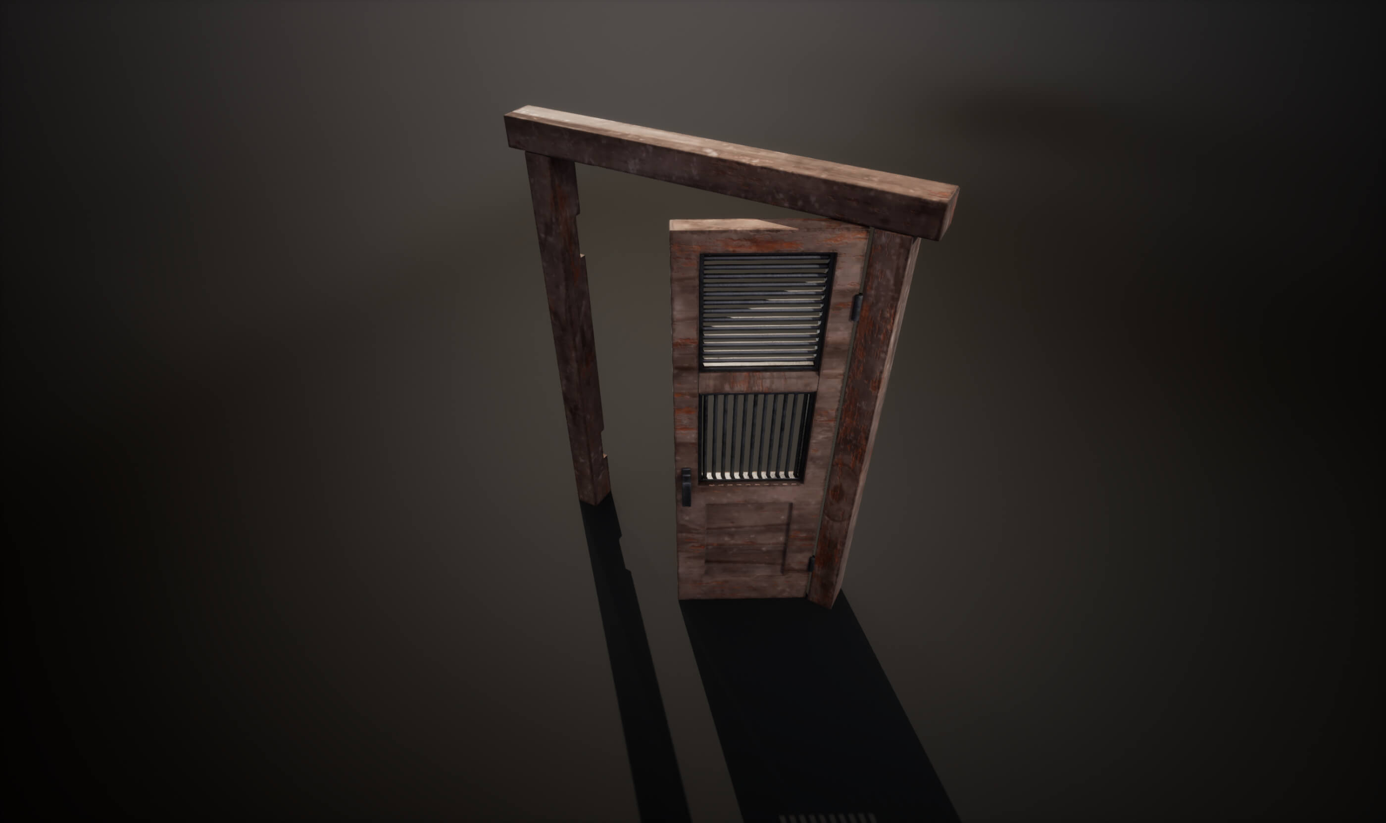 Door Wooden C - 3D Model by chhatrashal