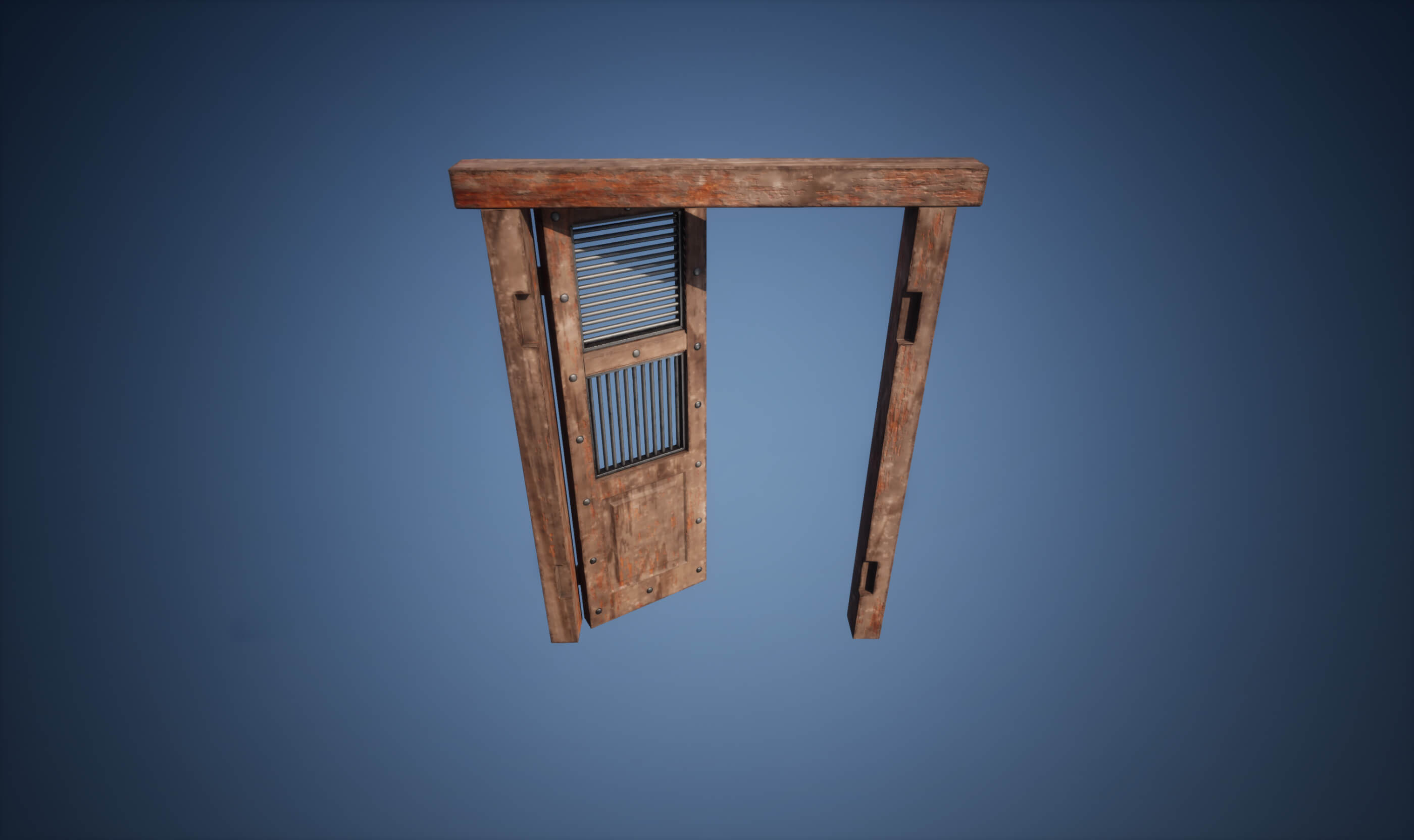 Door Wooden C - 3D Model by chhatrashal