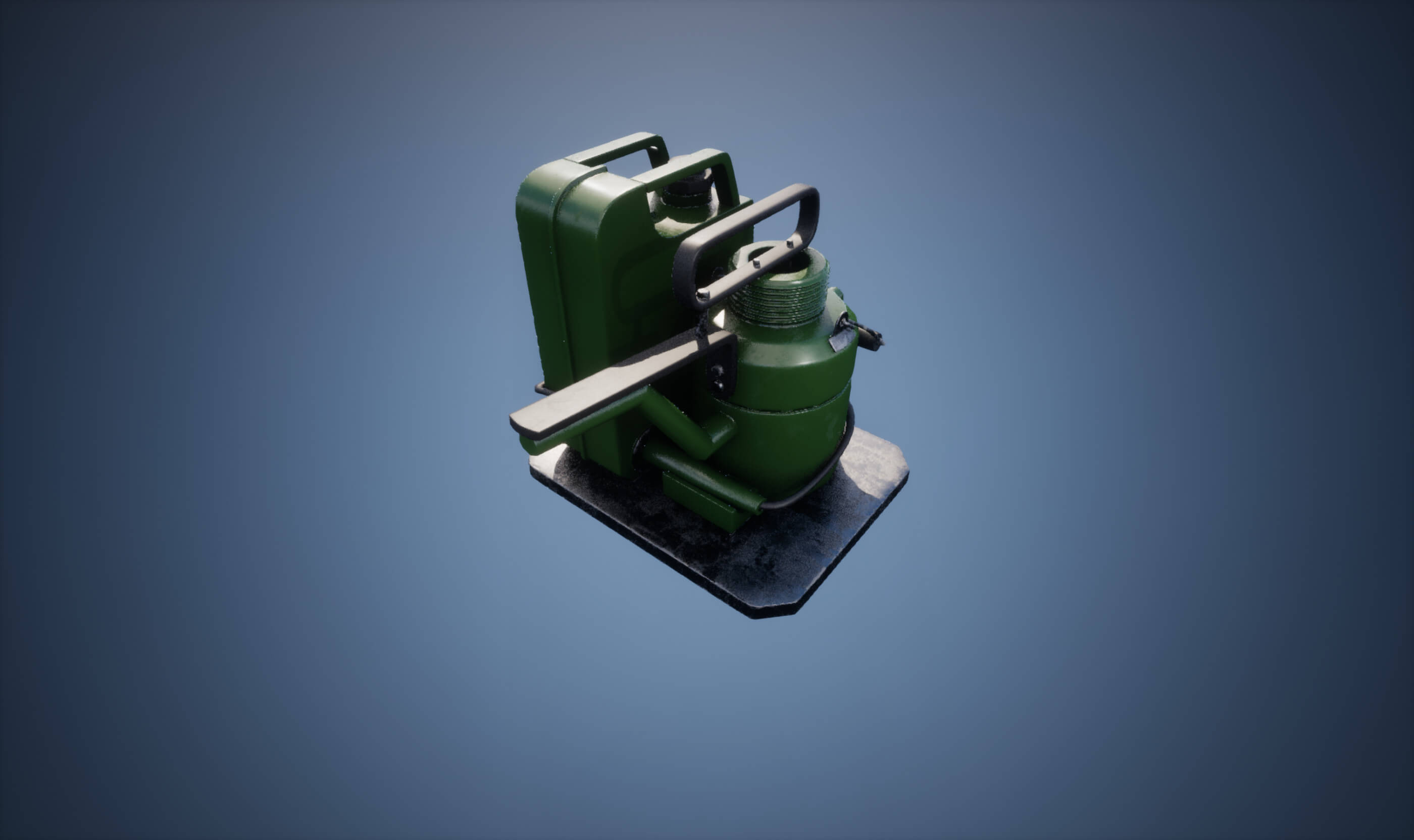 Fuel Containers A - 3D Model by chhatrashal