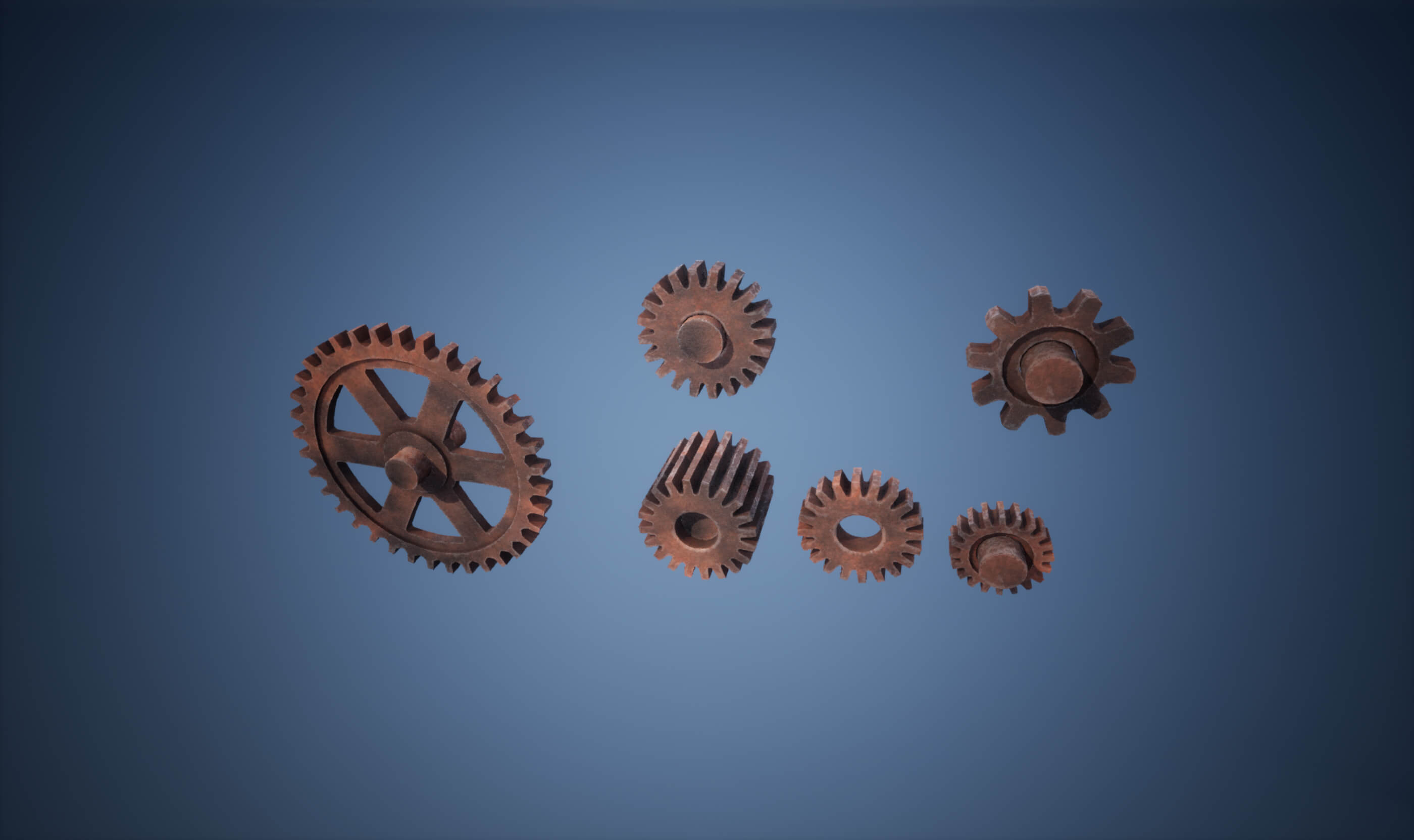 Gear Mod Set A - 3D Model by chhatrashal
