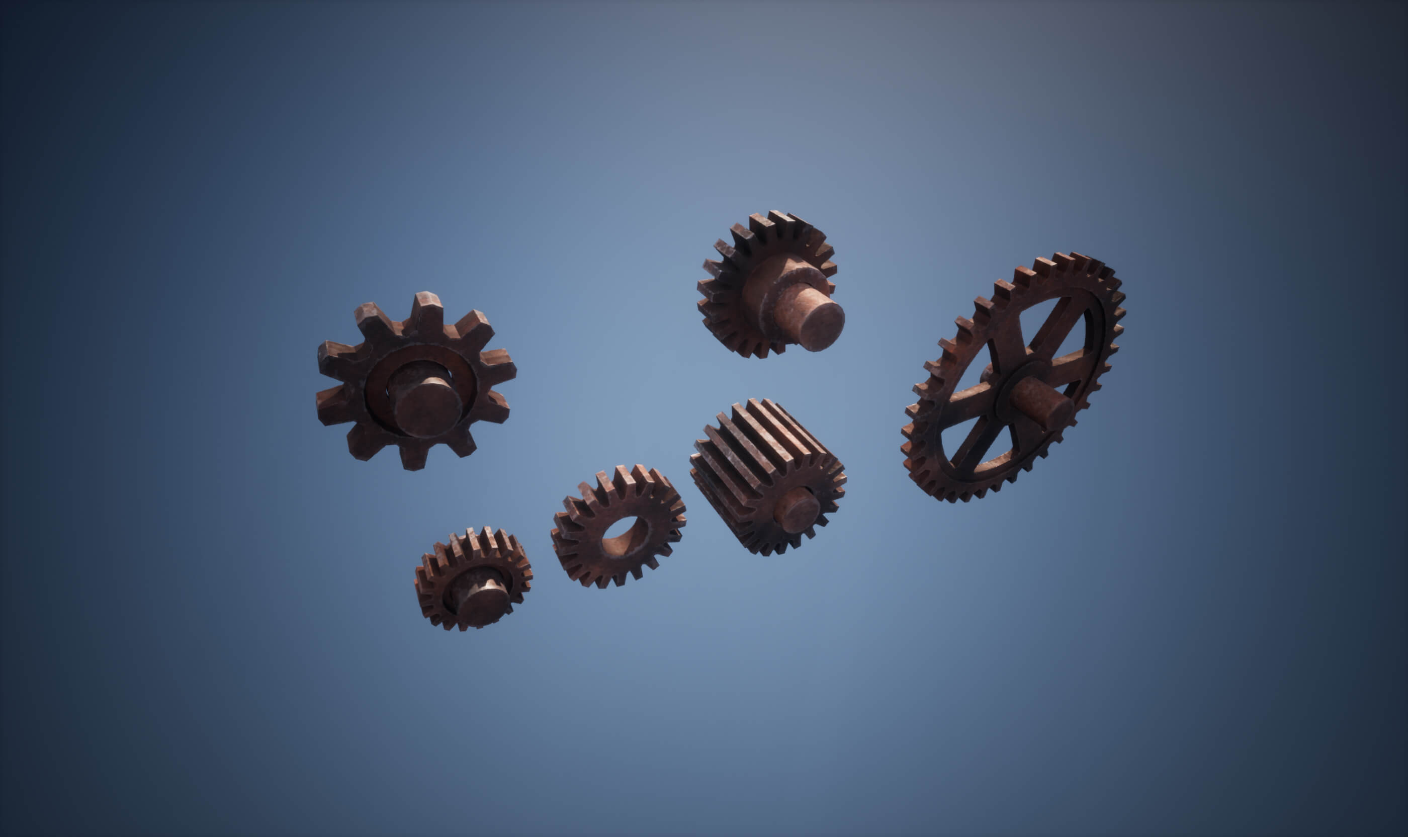 Gear Mod Set A - 3D Model by chhatrashal