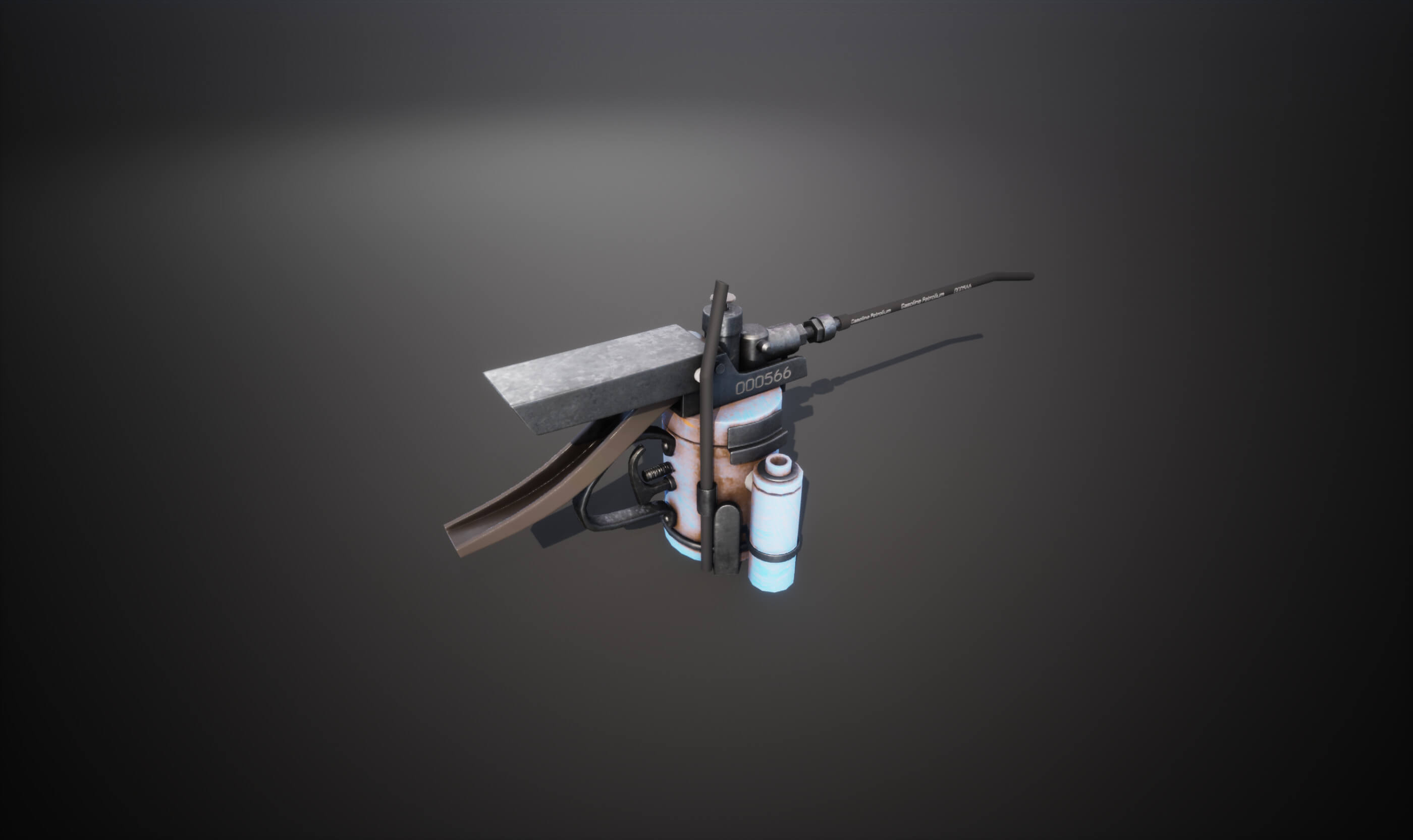 Grease Gun A - Free 3D Model by chhatrashal