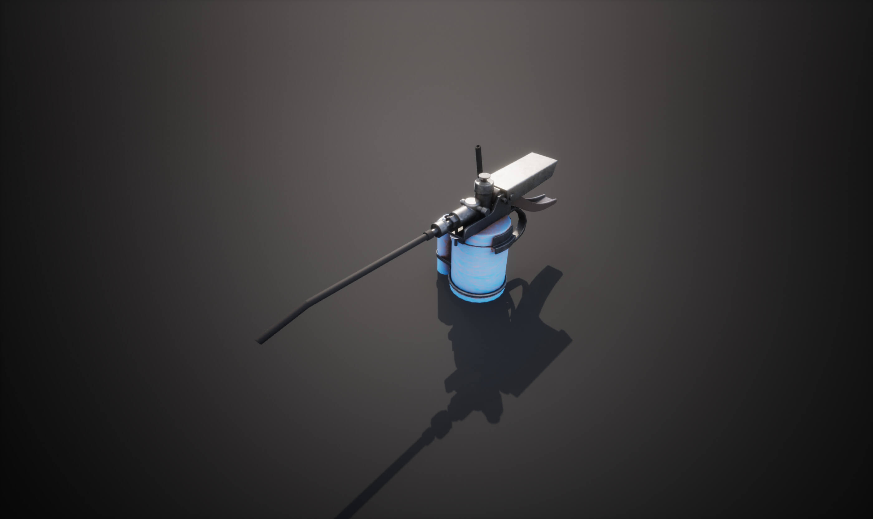 Grease Gun A - Free 3D Model by chhatrashal