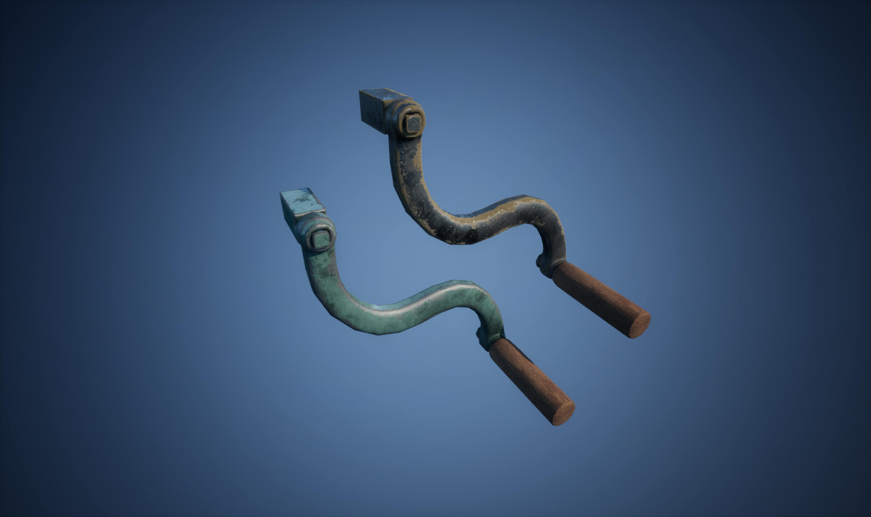 Hand Crank A - 3D Model by chhatrashal