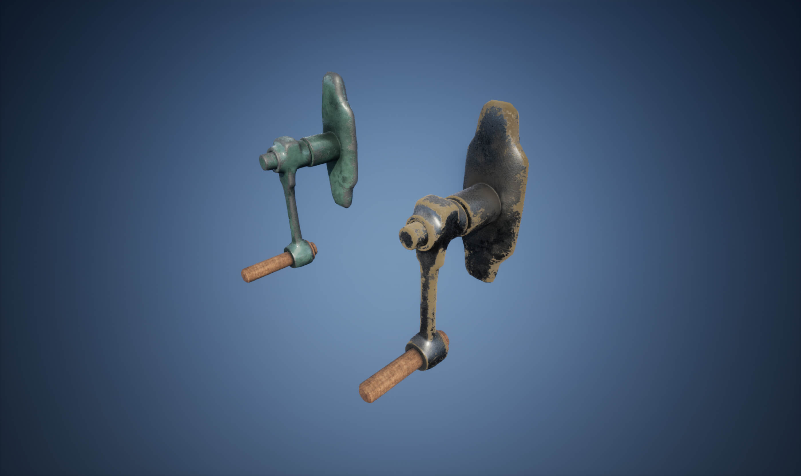 Hand Crank B - 3D Model by chhatrashal