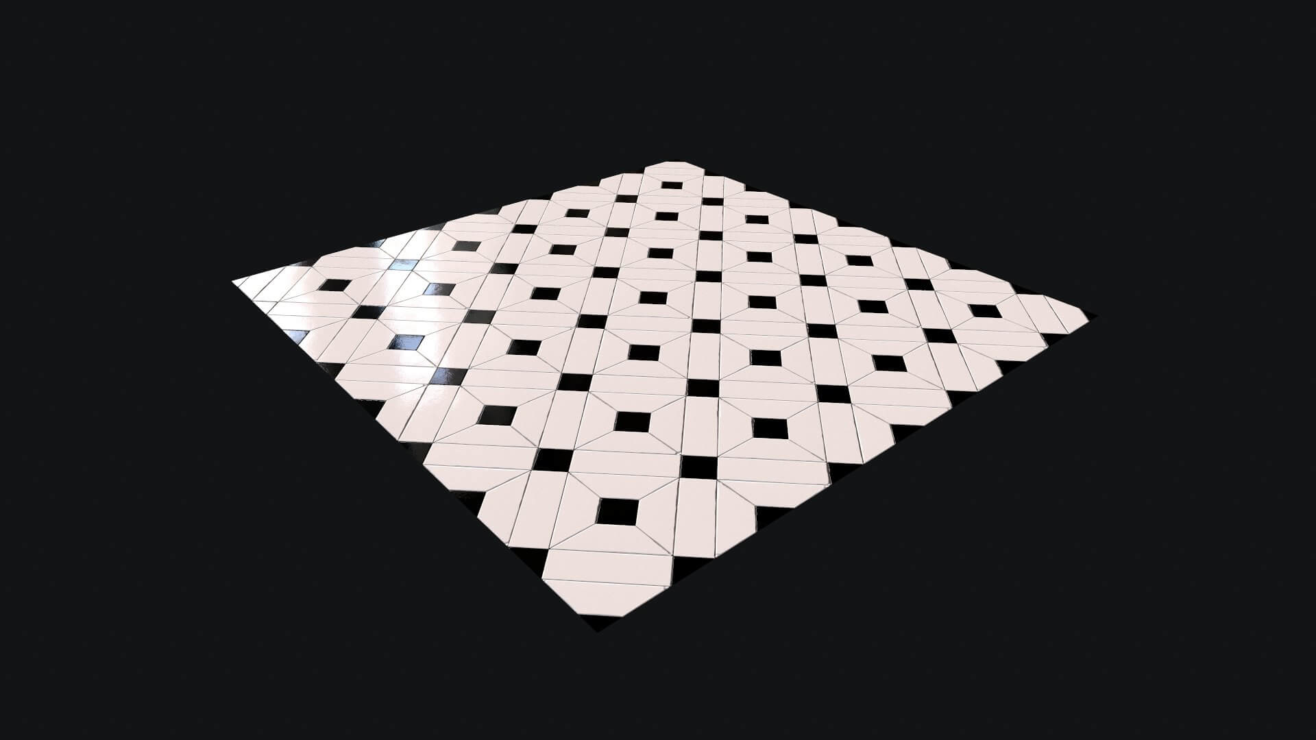 Hex Tiles A01 - 3D Texture by chhatrashal