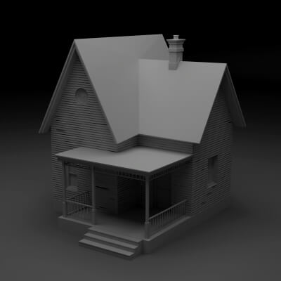 House Home ZZ1 - Free 3D Model by chhatrashal