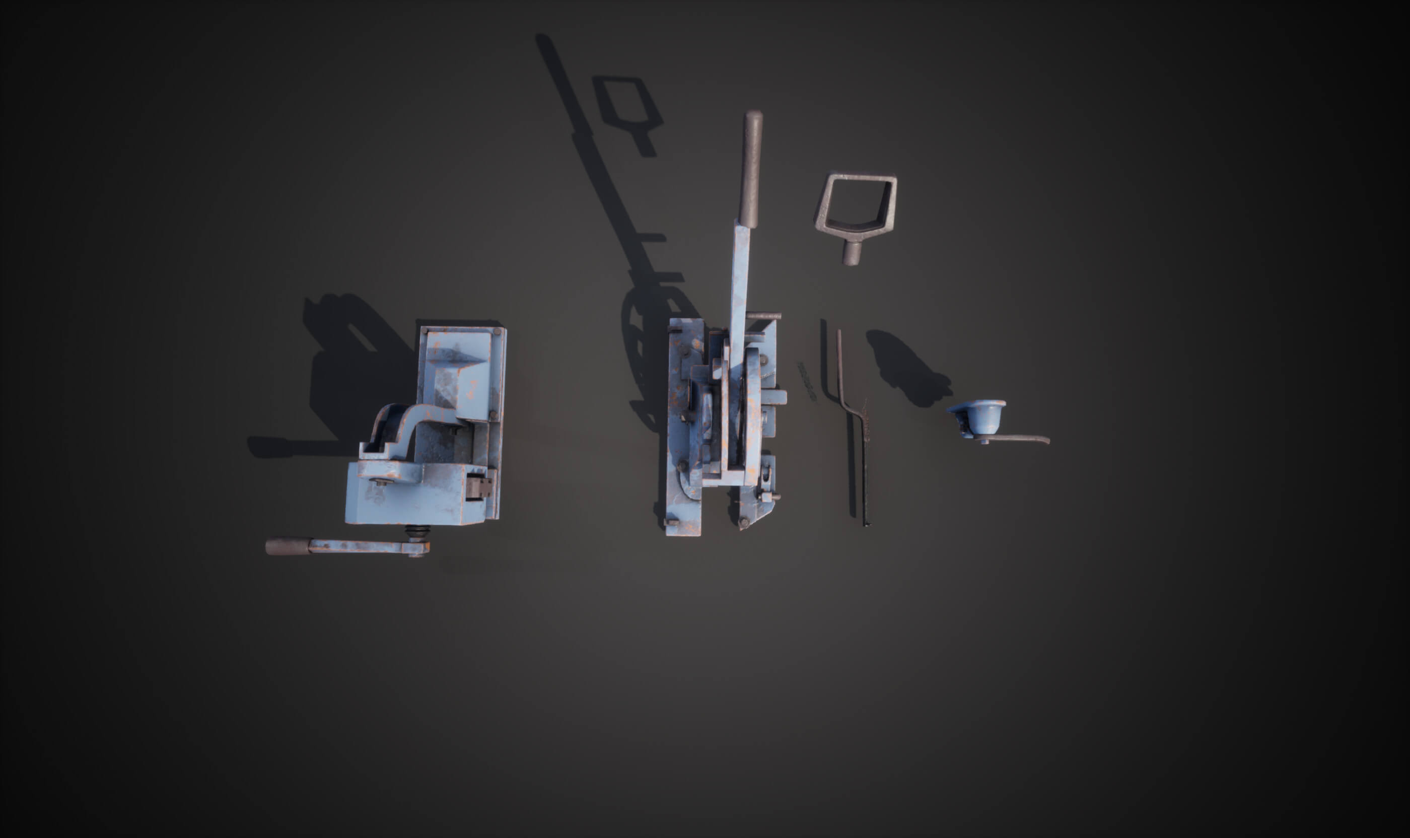 Lever Arm Mods - Free 3D Model by chhatrashal