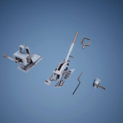 Lever Arm Mods - Free 3D Model by chhatrashal