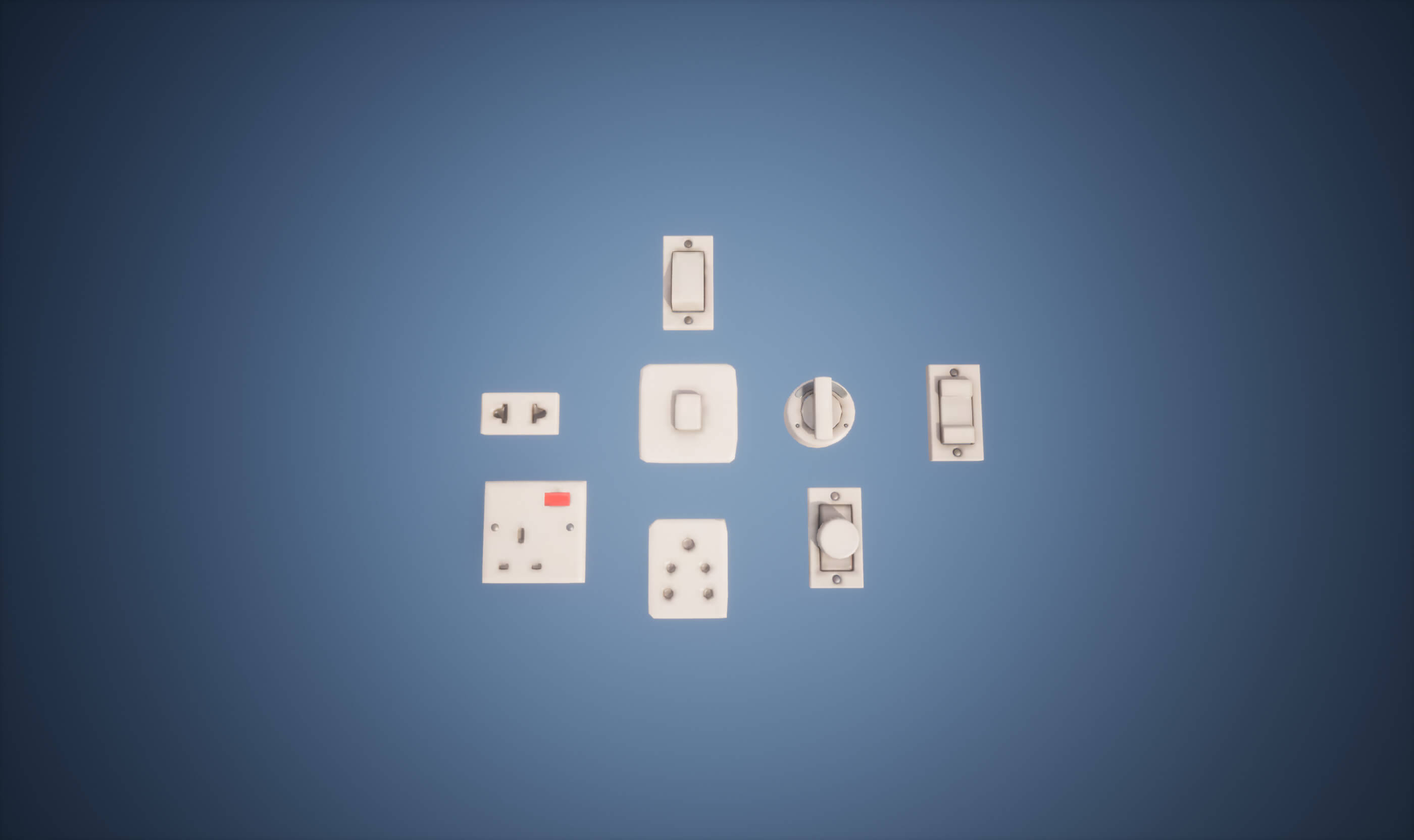Light Switch Sets - Free 3D Model by chhatrashal