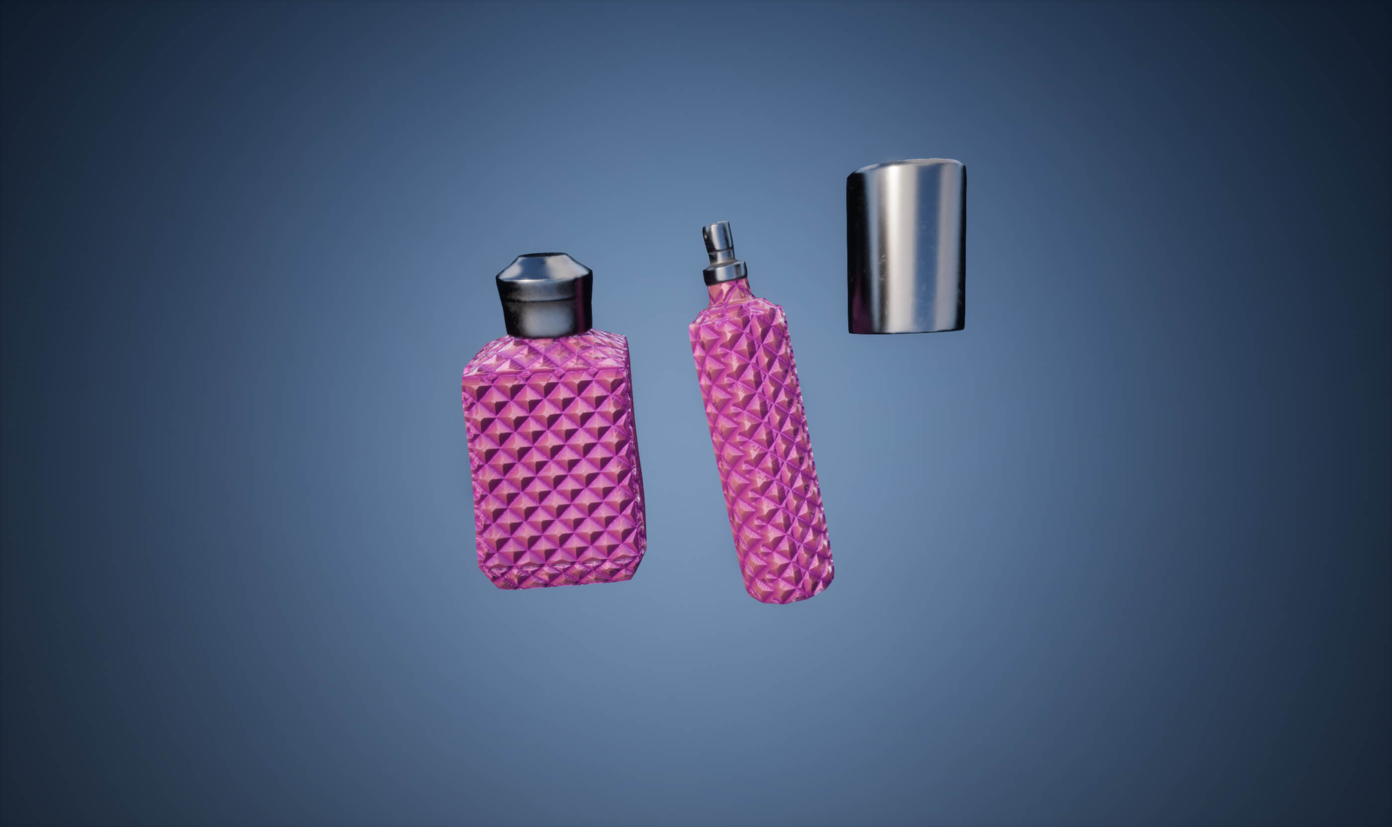 Perfume Bottle A - Free 3D Model by chhatrashal