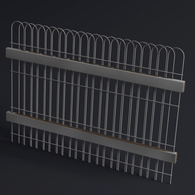 Props Fence H2 - Free 3D Model by chhatrashal