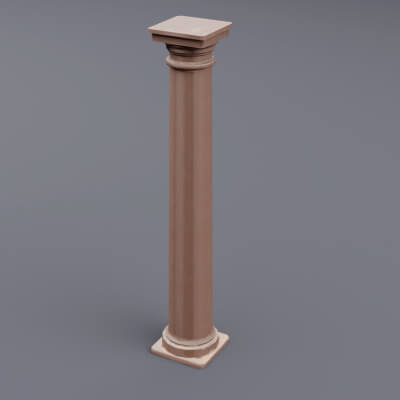 Props Pole X1 - Free 3D Model by chhatrashal