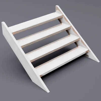 Props Stair G5 - Free 3D Model by chhatrashal