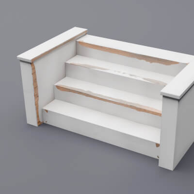 Props Stairs G8 - Free 3D Model by chhatrashal