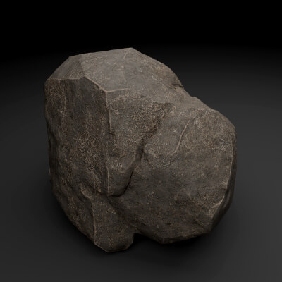 Rock Small 02 - Free 3D Model by chhatrashal