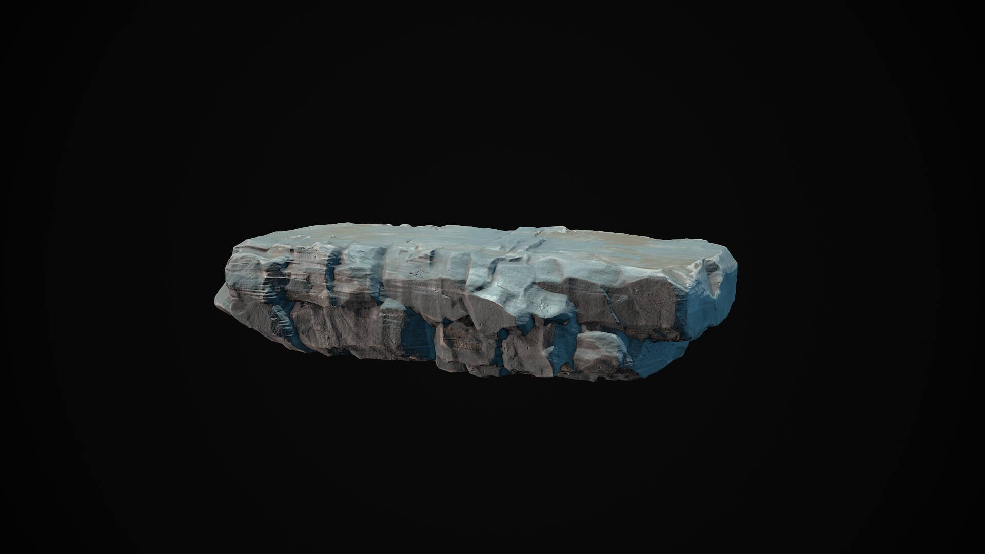 Rock Structures A01 - 3D Model by chhatrashal