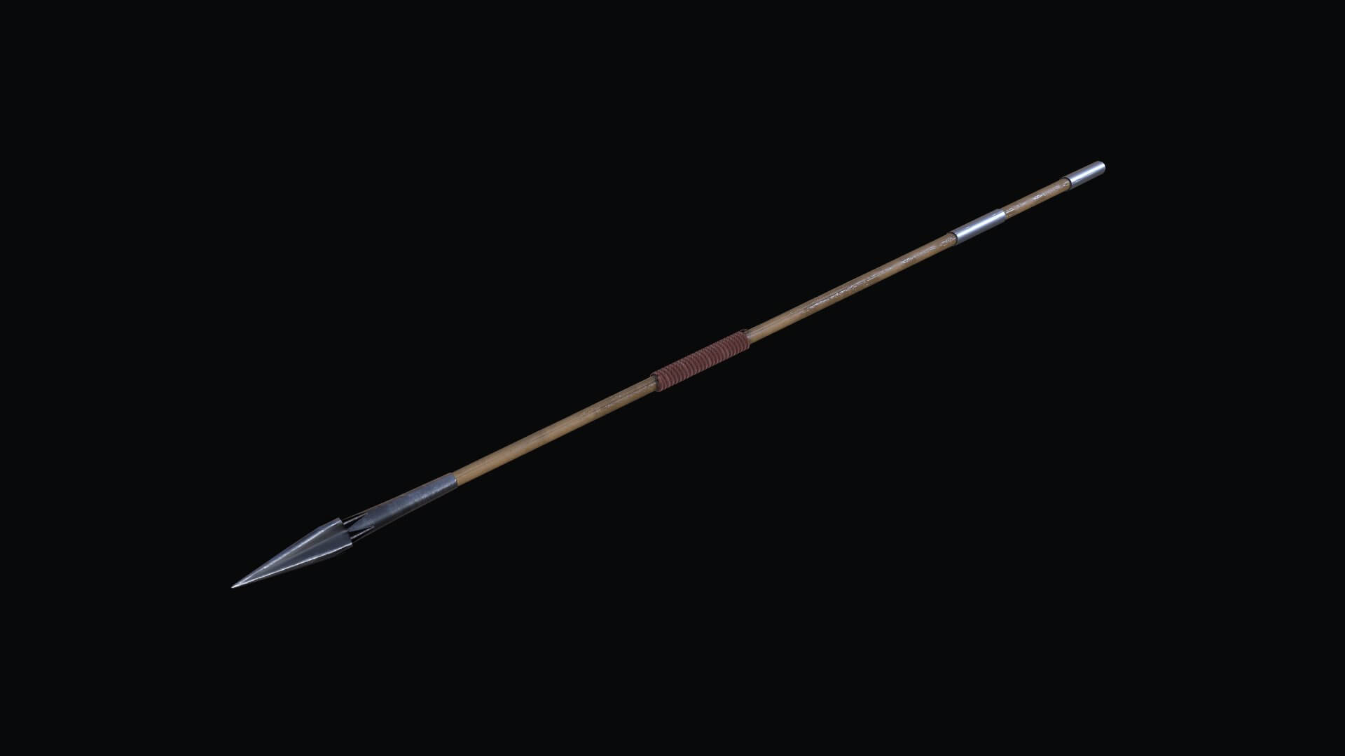Spear - Free 3D Model by chhatrashal