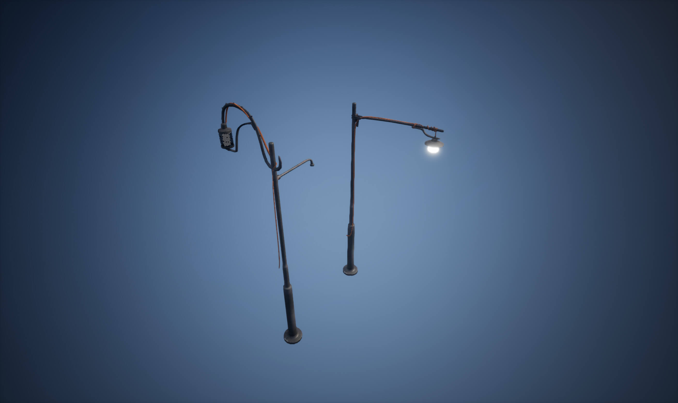 Street Lamp Kit A - 3D Model by chhatrashal
