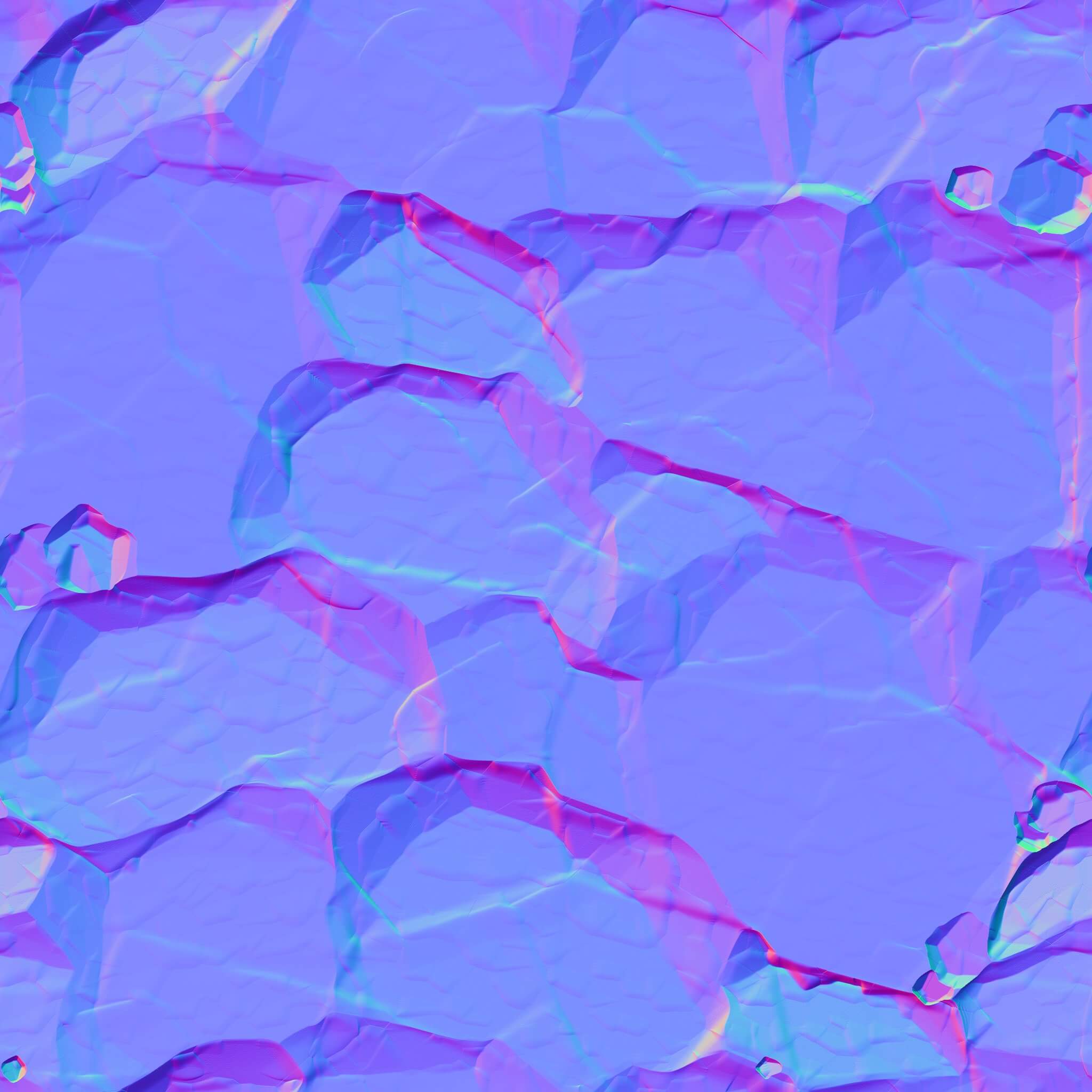 Stylized Rock Tile A01 - 3D Texture by chhatrashal