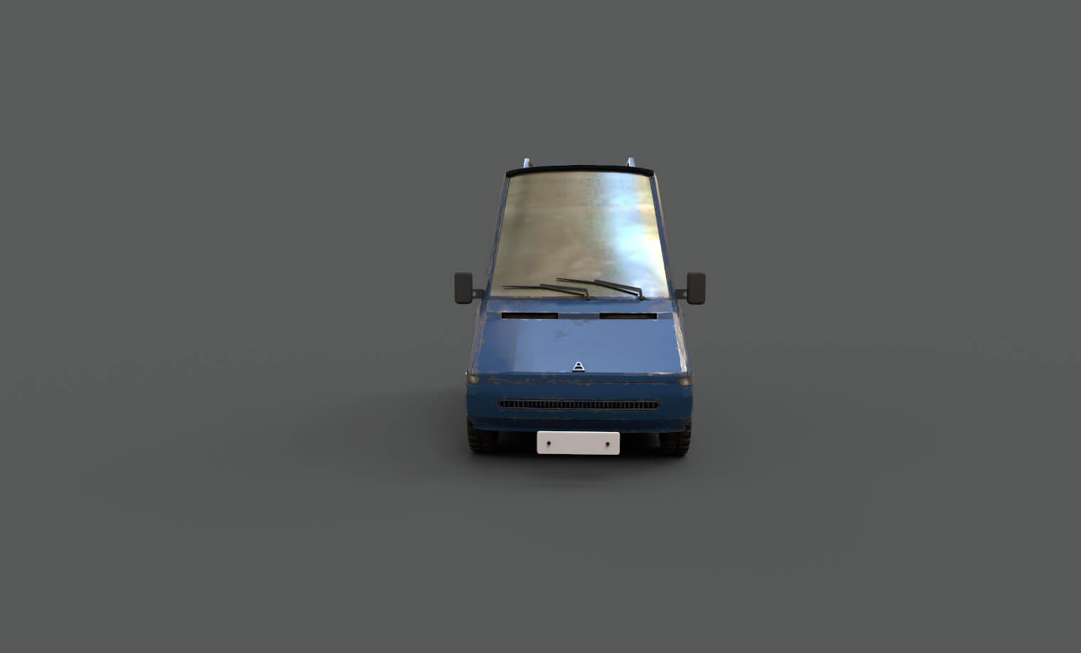 Stylized Van A - 3D Model by chhatrashal