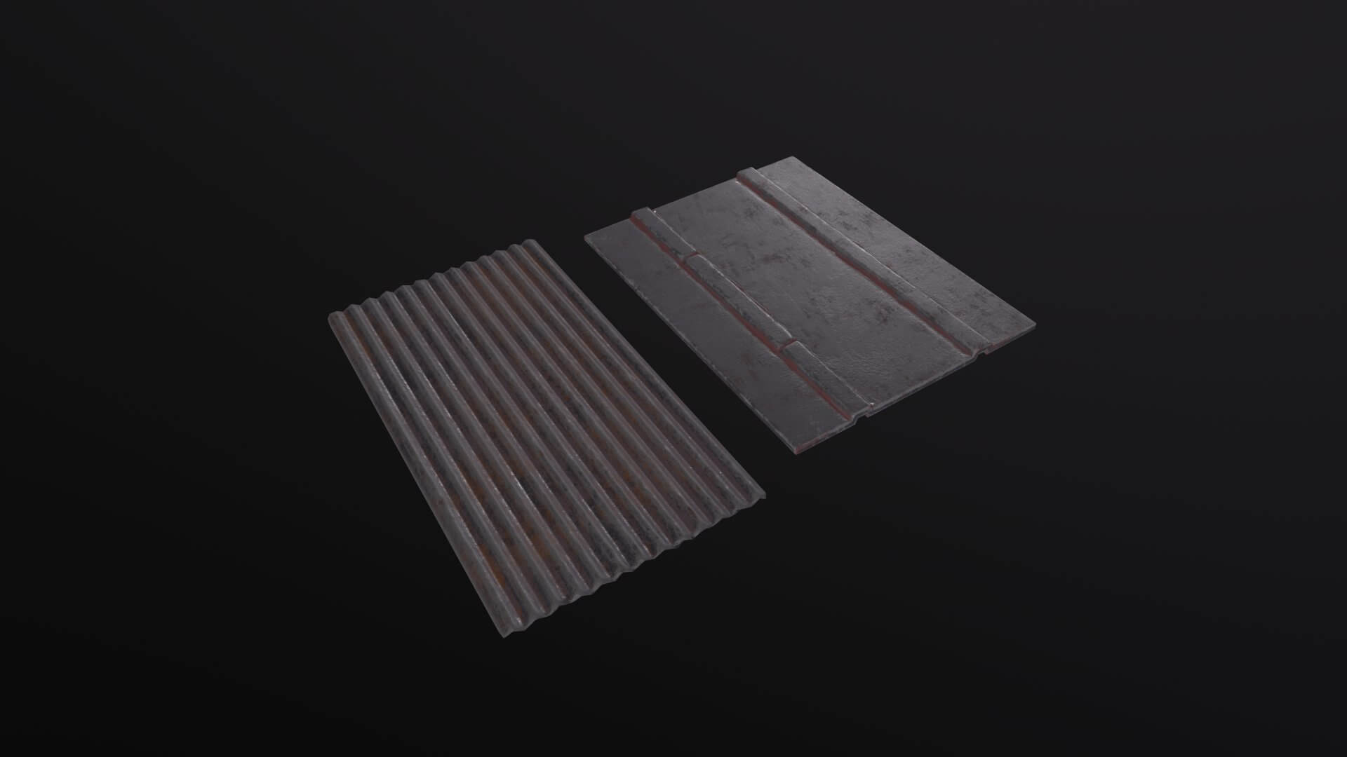 Tin Sheets A - Free 3D Model by chhatrashal