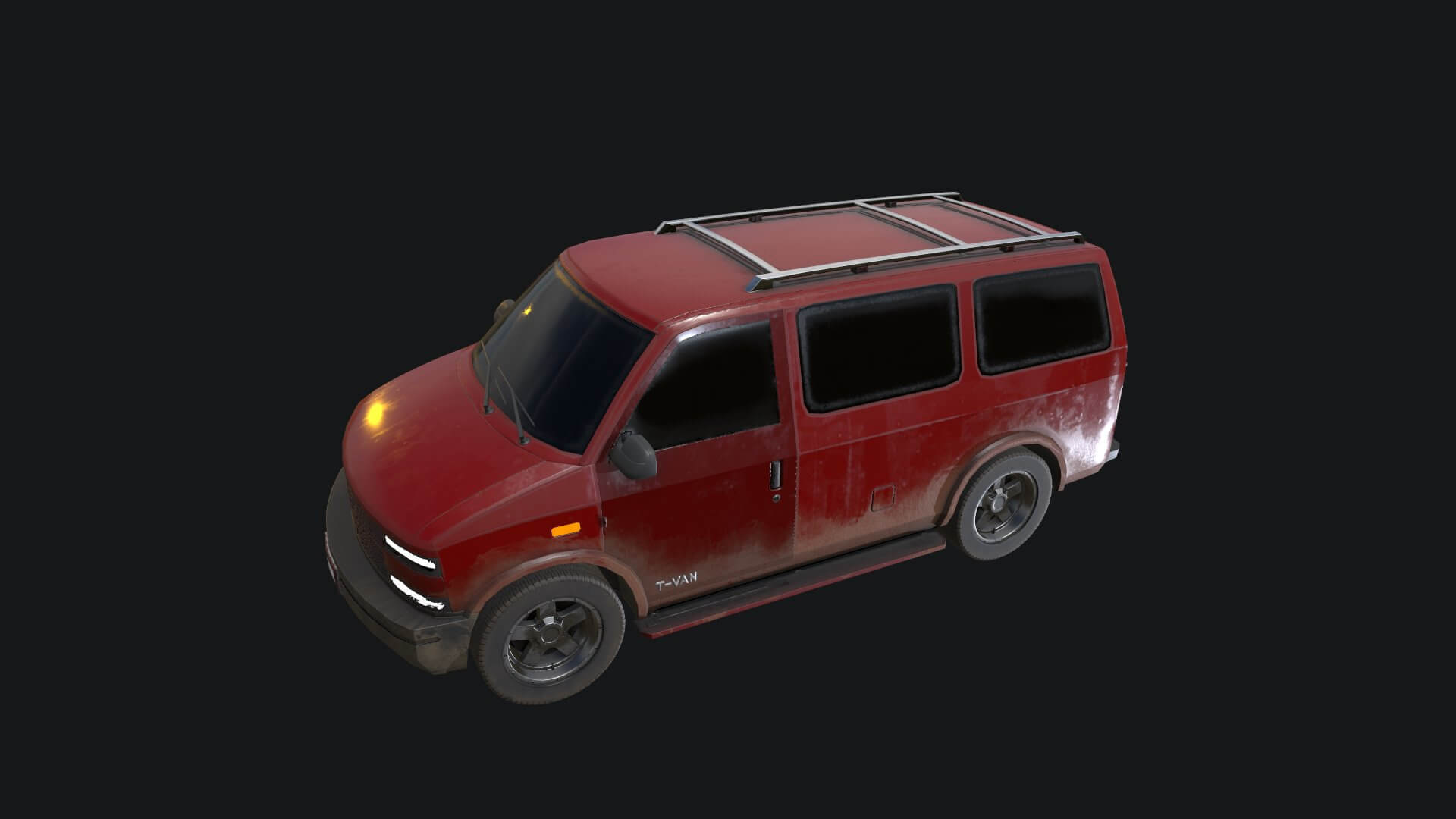 Vehicle Type Van - Free 3D Model by chhatrashal
