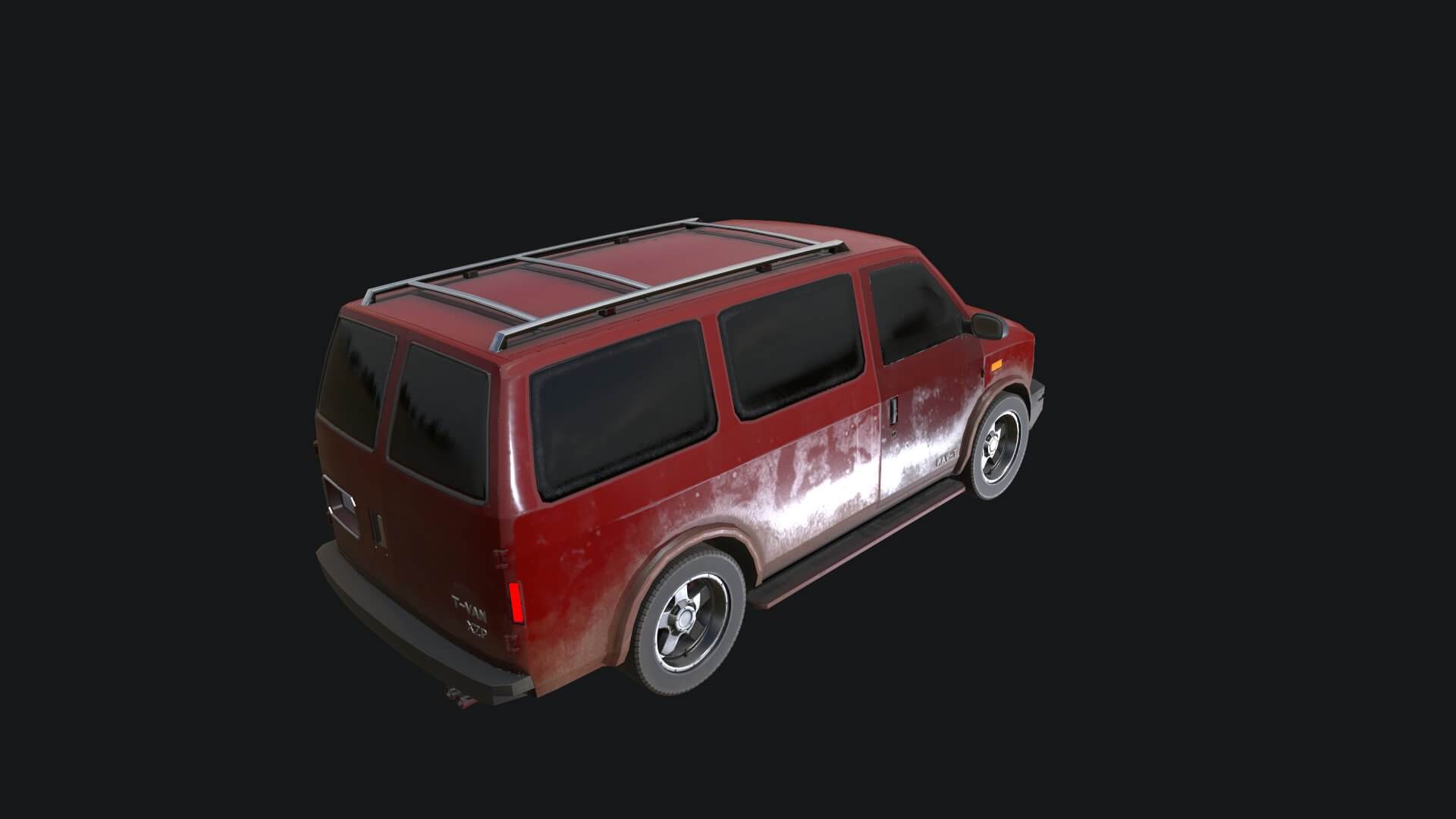 Vehicle Type Van - Free 3D Model by chhatrashal