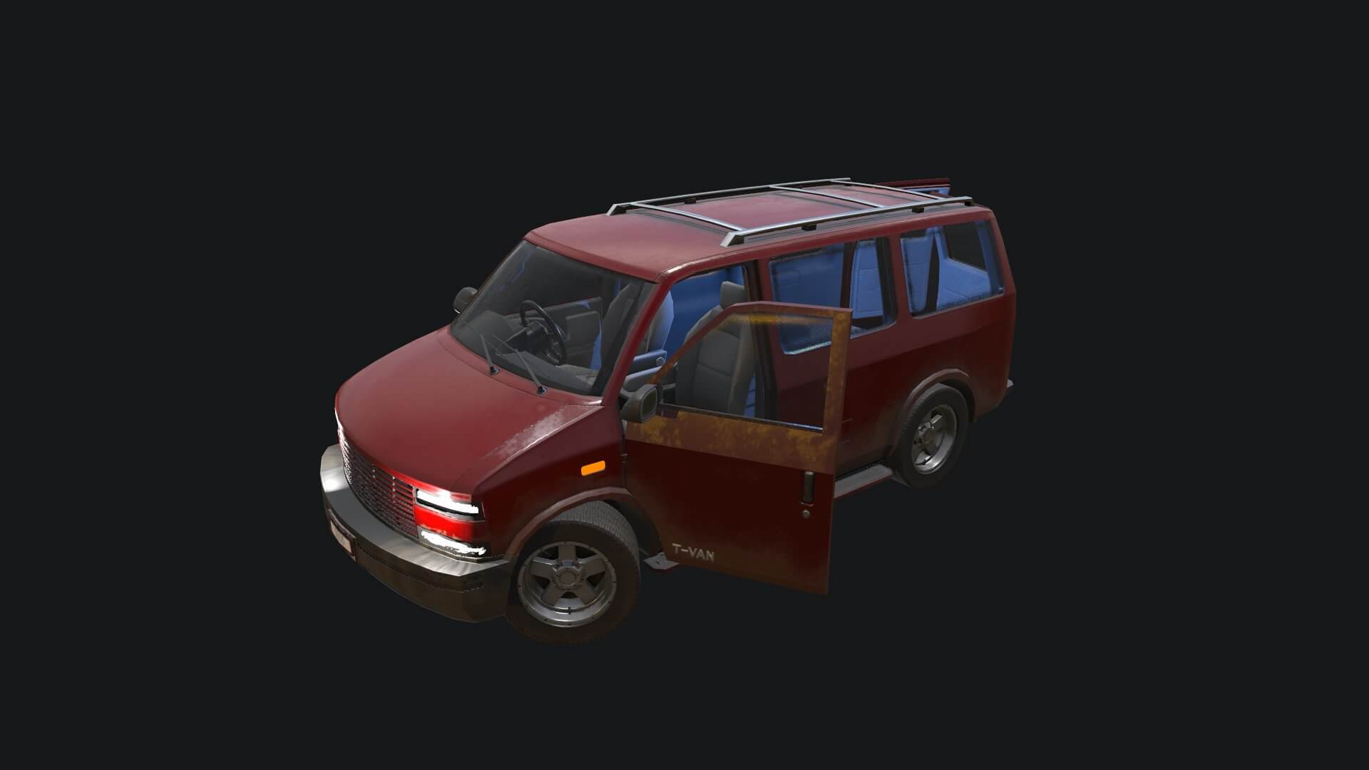 Vehicle Type Van - Free 3D Model by chhatrashal