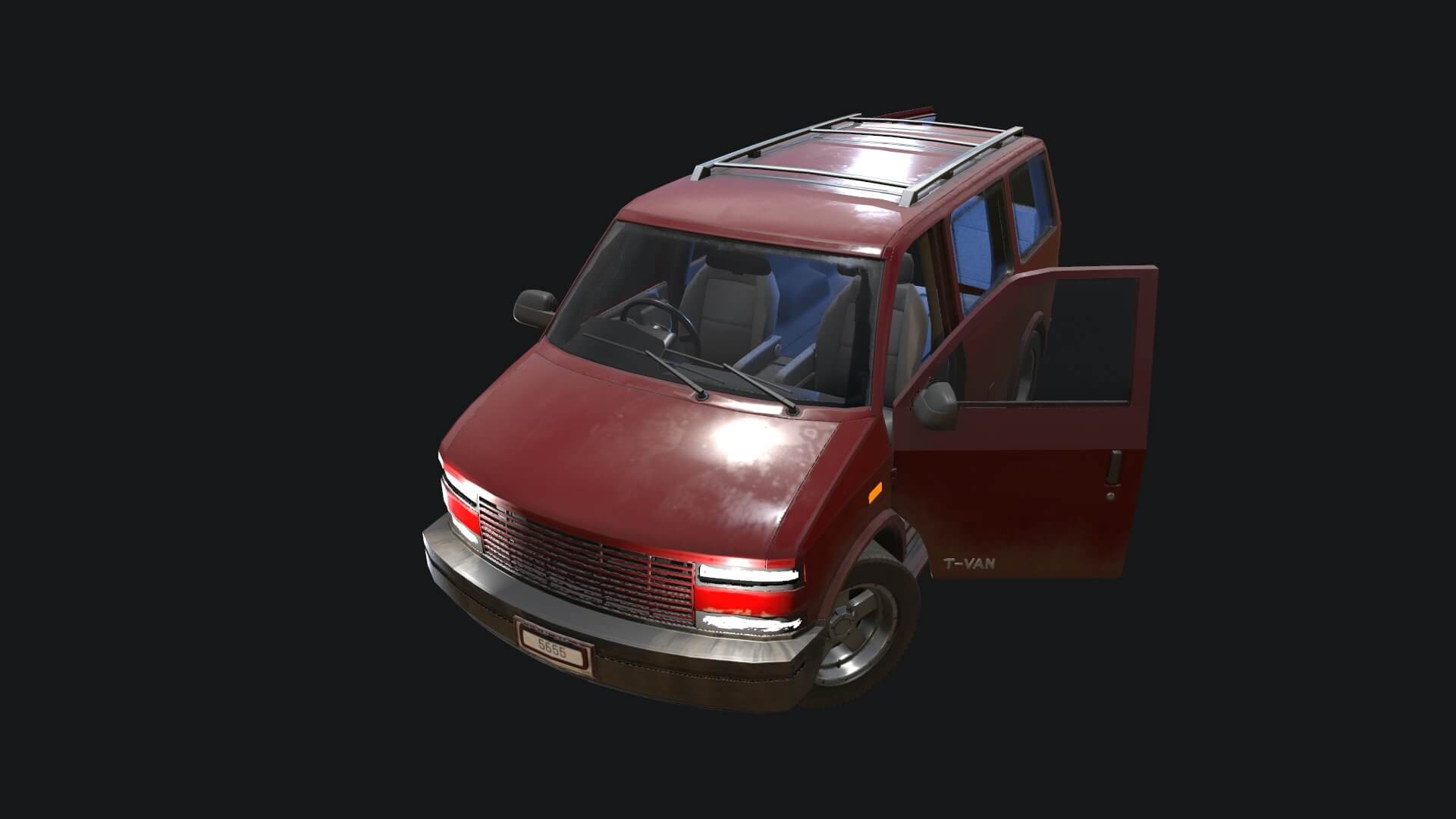 Vehicle Type Van - Free 3D Model by chhatrashal
