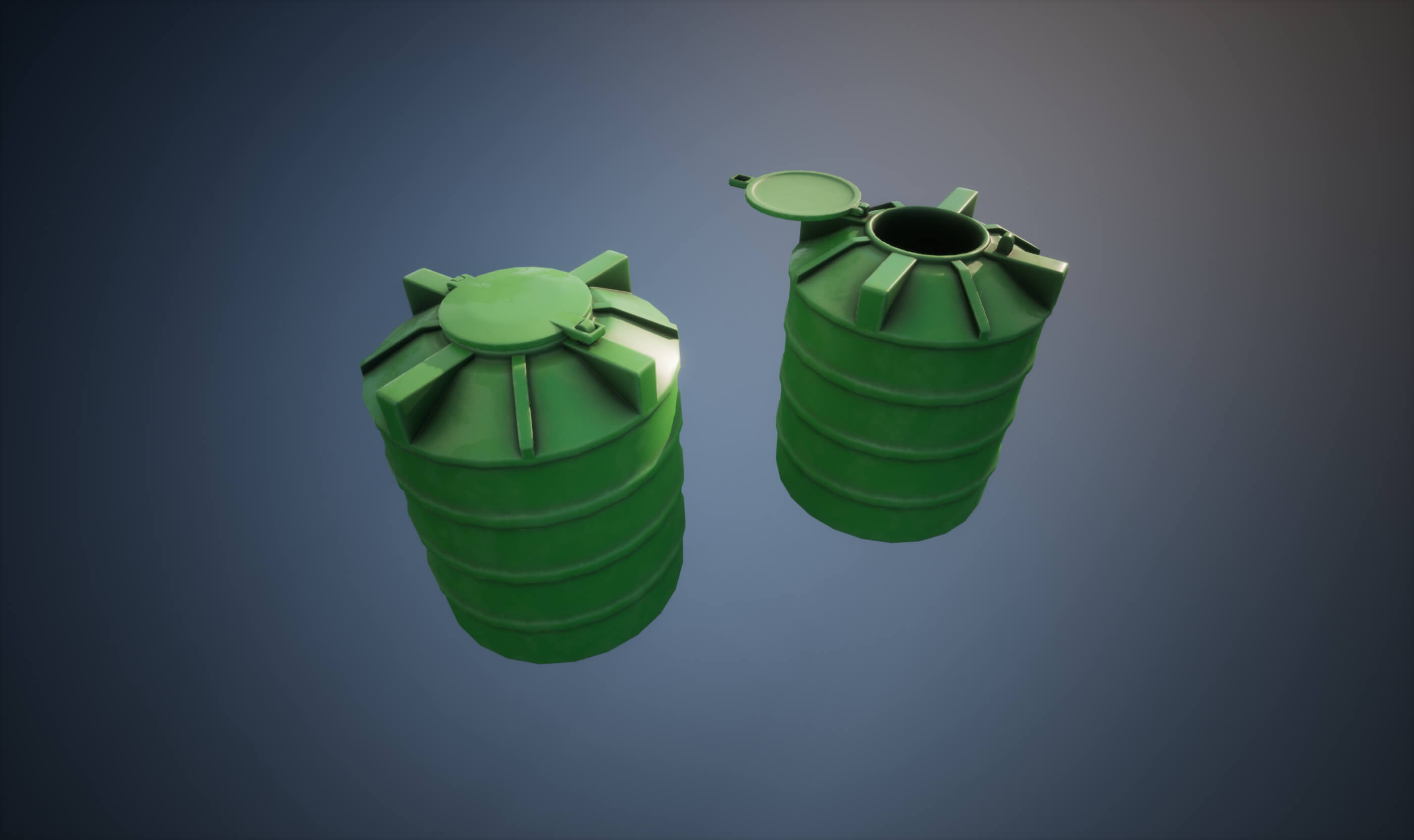 Water Tank B - 3D Model by chhatrashal