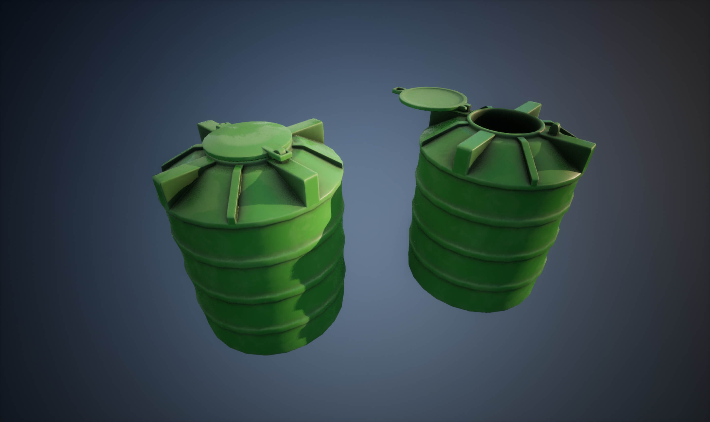 Water Tank B - 3D Model by chhatrashal