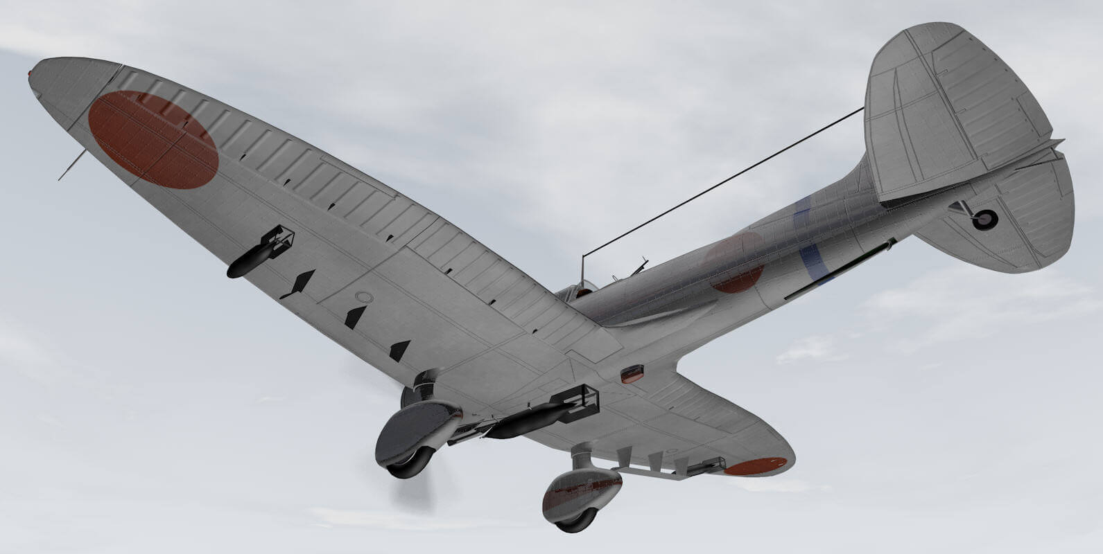 Aichi D3A1 Val - 3D Model by ChipBassChaos