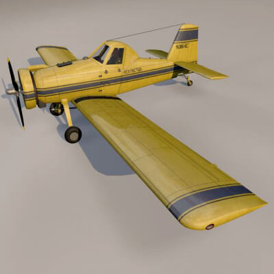 Air Tractor AT-300 3D Model by ChipBassChaos