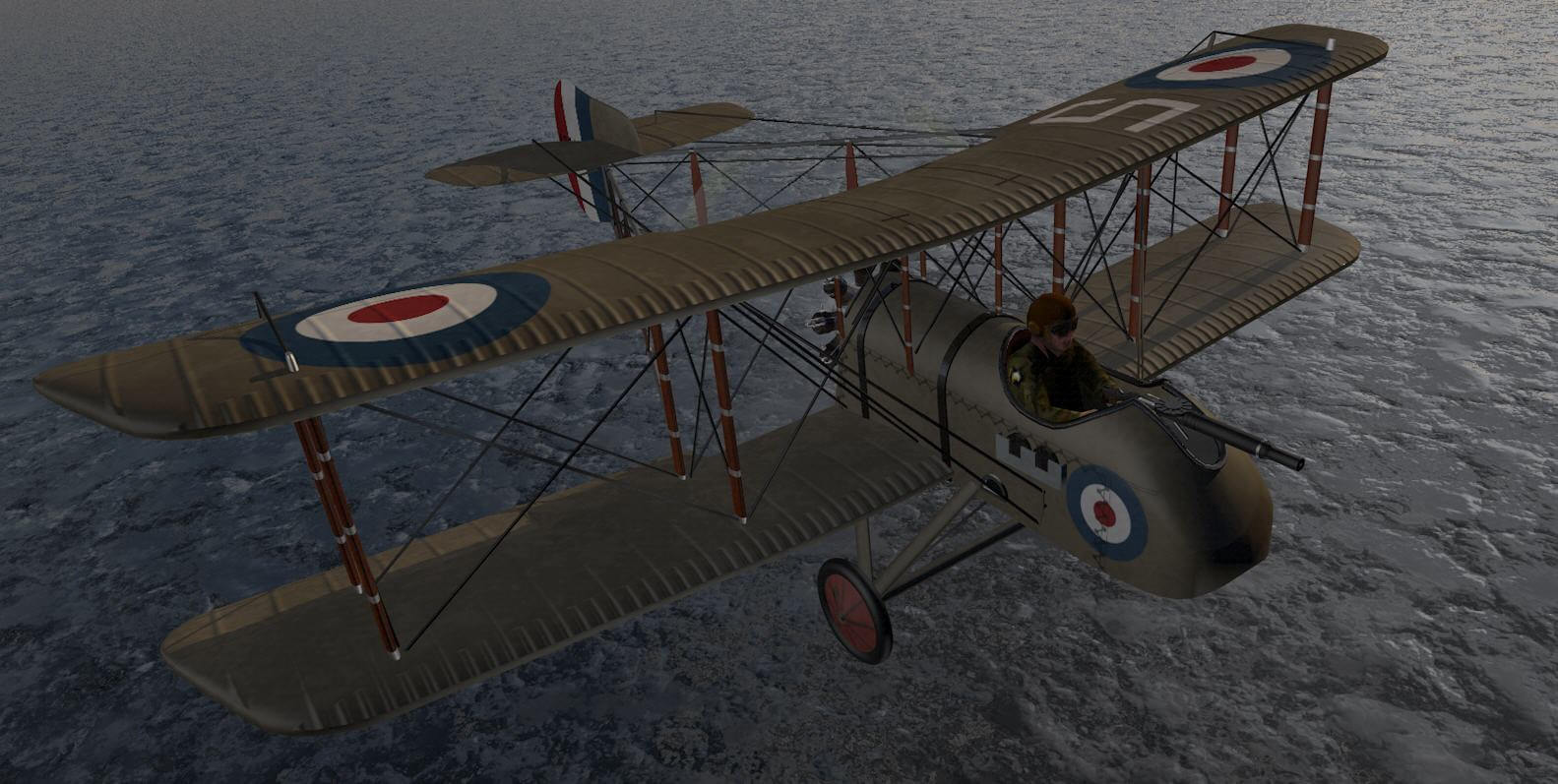 Airco DH2 - DeHavilland DH2 3D Model by ChipBassChaos