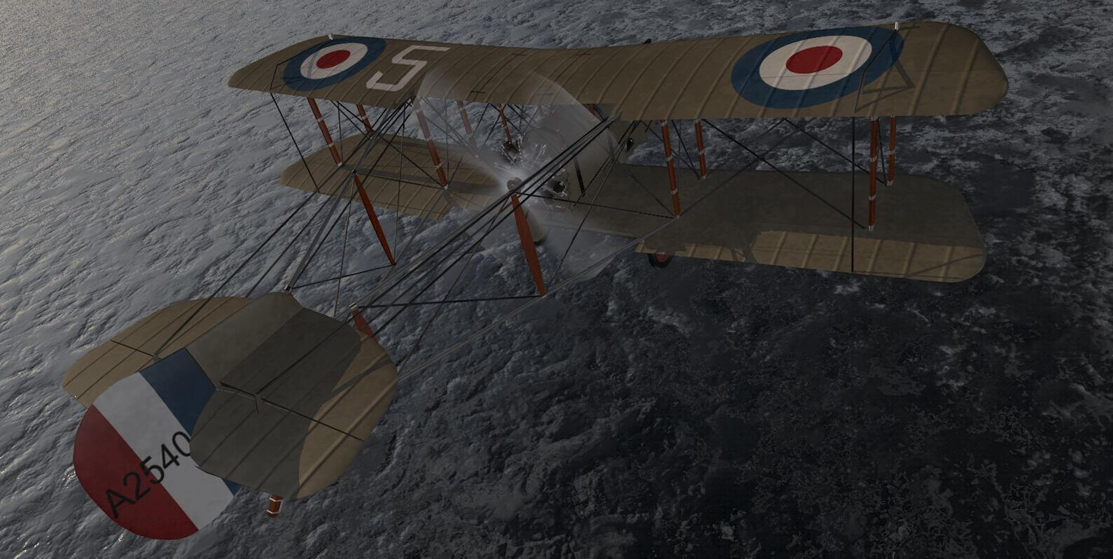 Airco DH2 - DeHavilland DH2 3D Model by ChipBassChaos