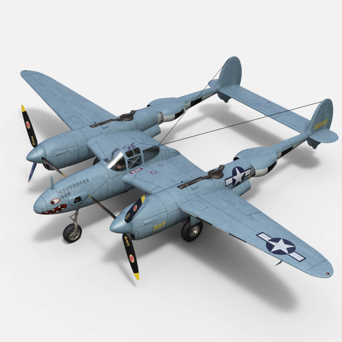 American WW2 Specials Collection 02 - 3D Model by ChipBassChaos