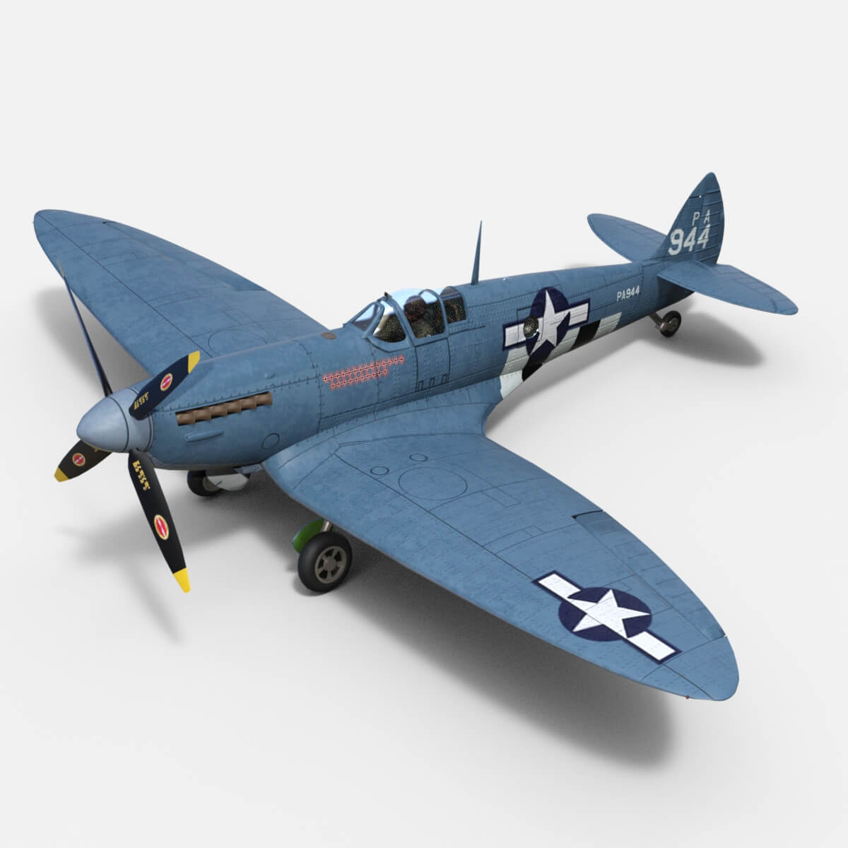 American WW2 Specials Collection 02 - 3D Model by ChipBassChaos