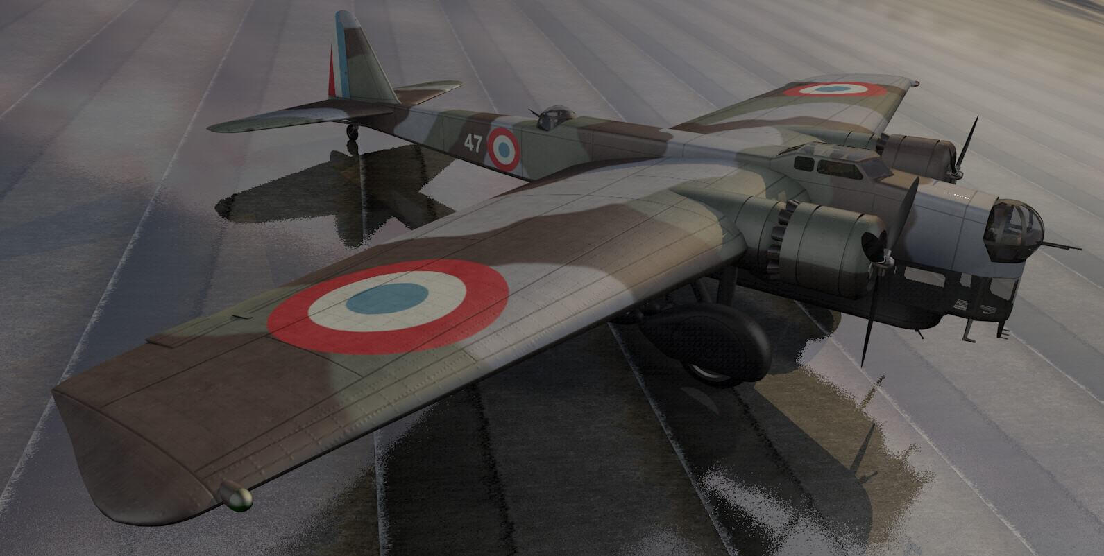 Amiot 143M - 3D Model by ChipBassChaos