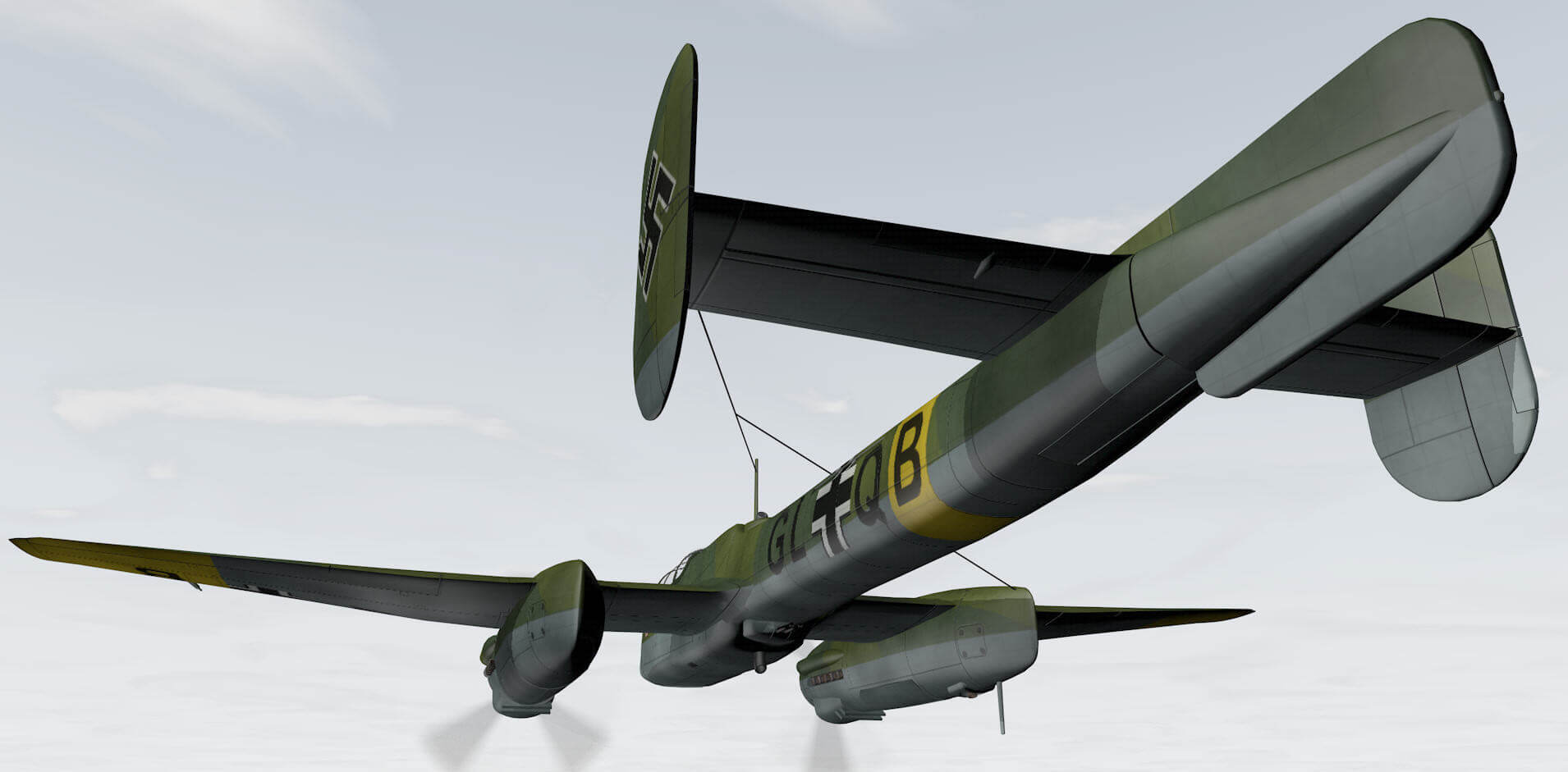 Arado Ar-240 A-02 3D Model by ChipBassChaos