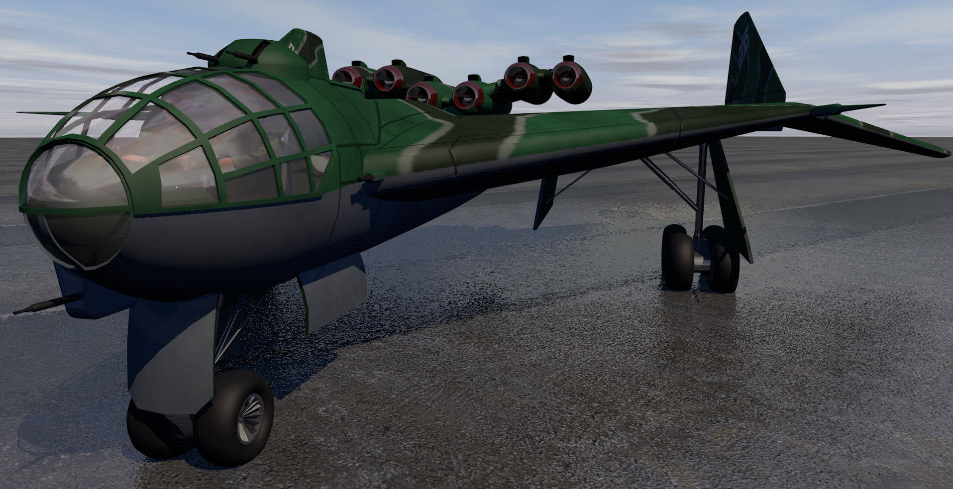 Arado E.555-1 3D Model by ChipBassChaos
