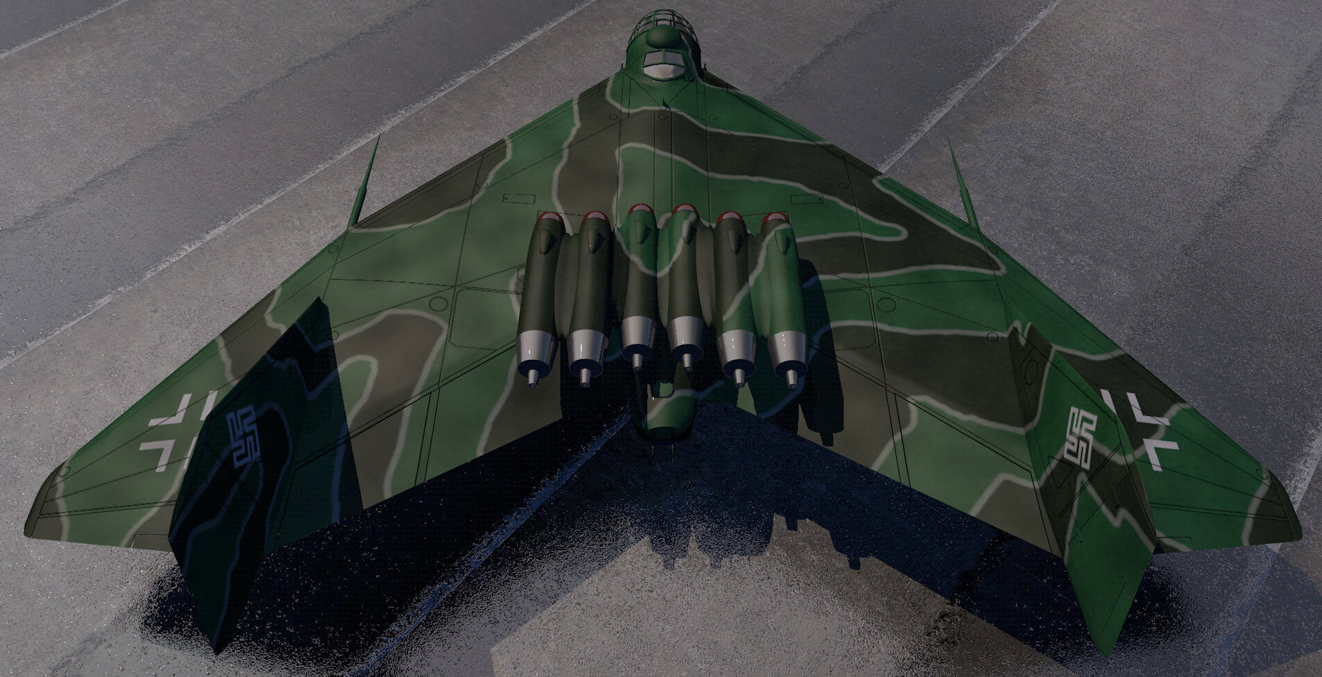 Arado E.555-1 3D Model by ChipBassChaos